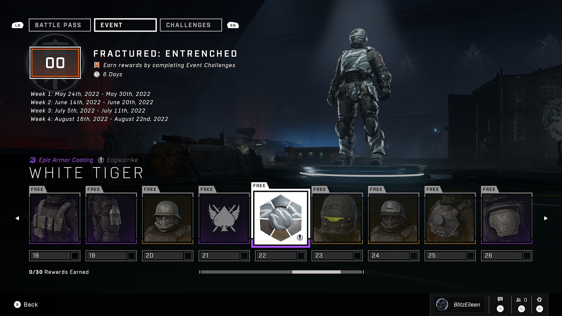 Halo Infinite Fracture Entrenched event rewards, Land Grab challenges ...