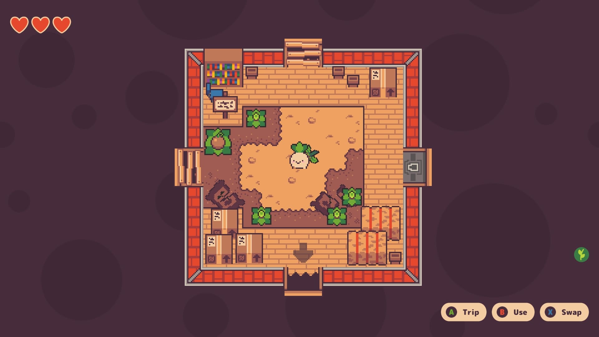 Turnip Boy Commits Tax Evasion map - all key locations, characters, and ...