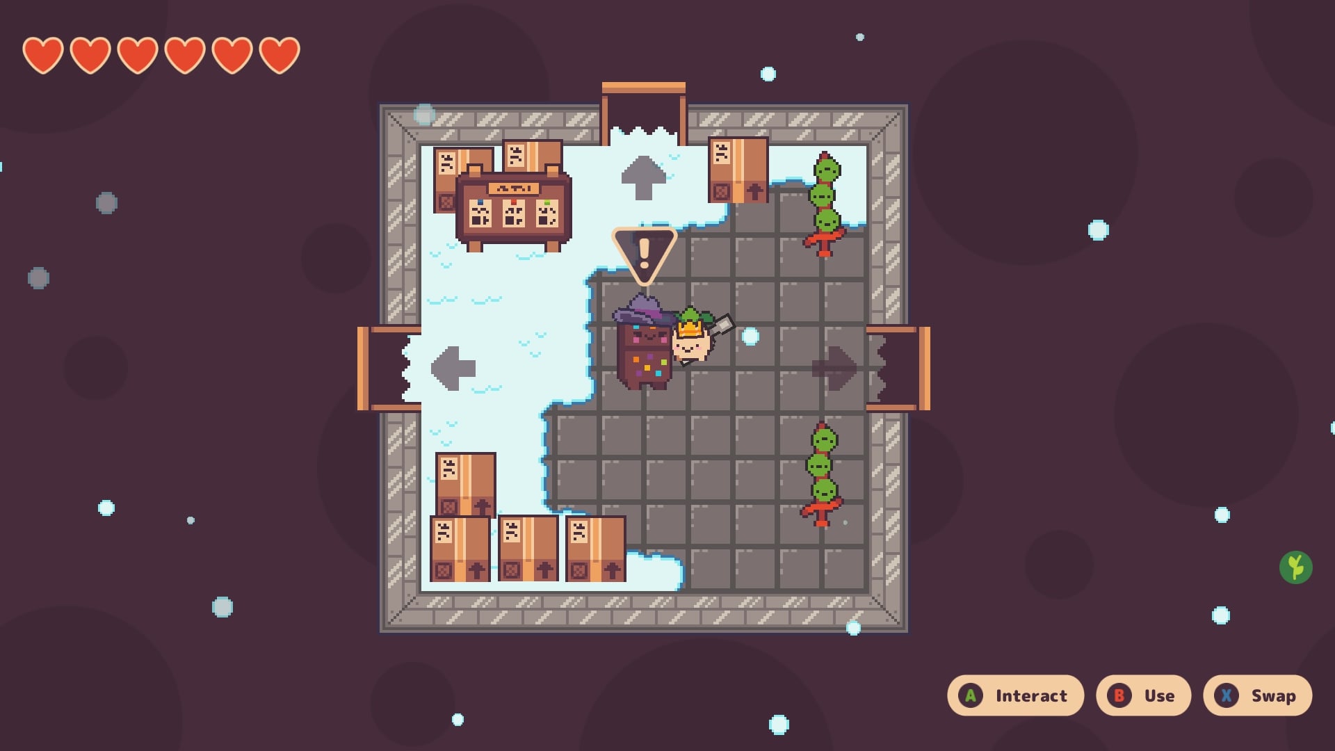 Turnip Boy Commits Tax Evasion map - all key locations, characters, and ...