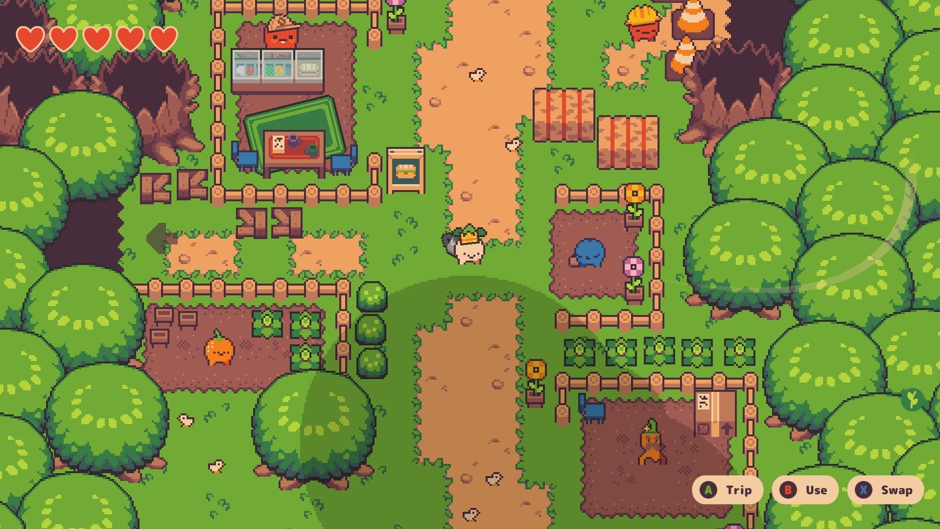 Turnip Boy Commits Tax Evasion map - all key locations, characters, and ...