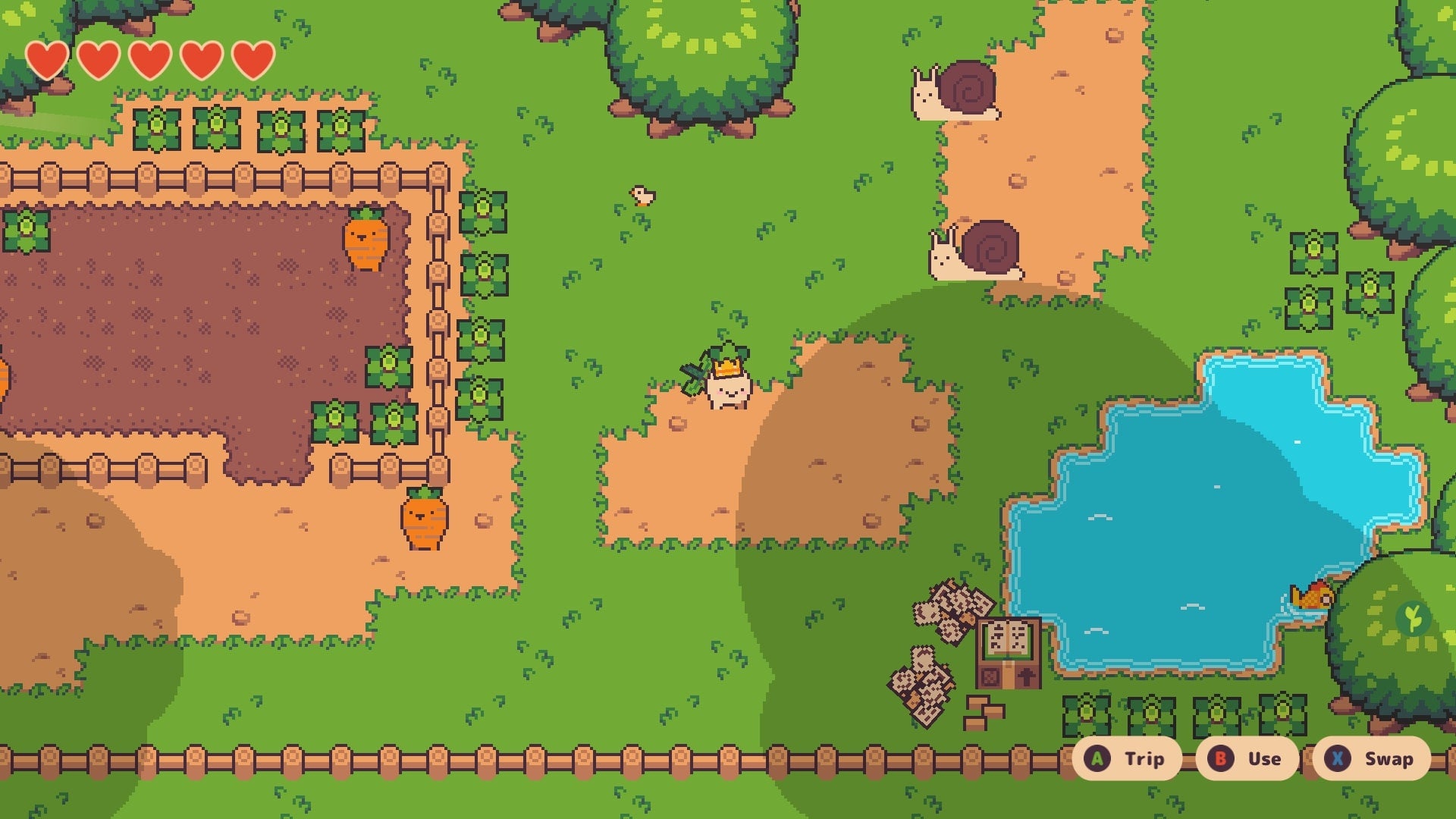 Turnip Boy Commits Tax Evasion map - all key locations, characters, and ...