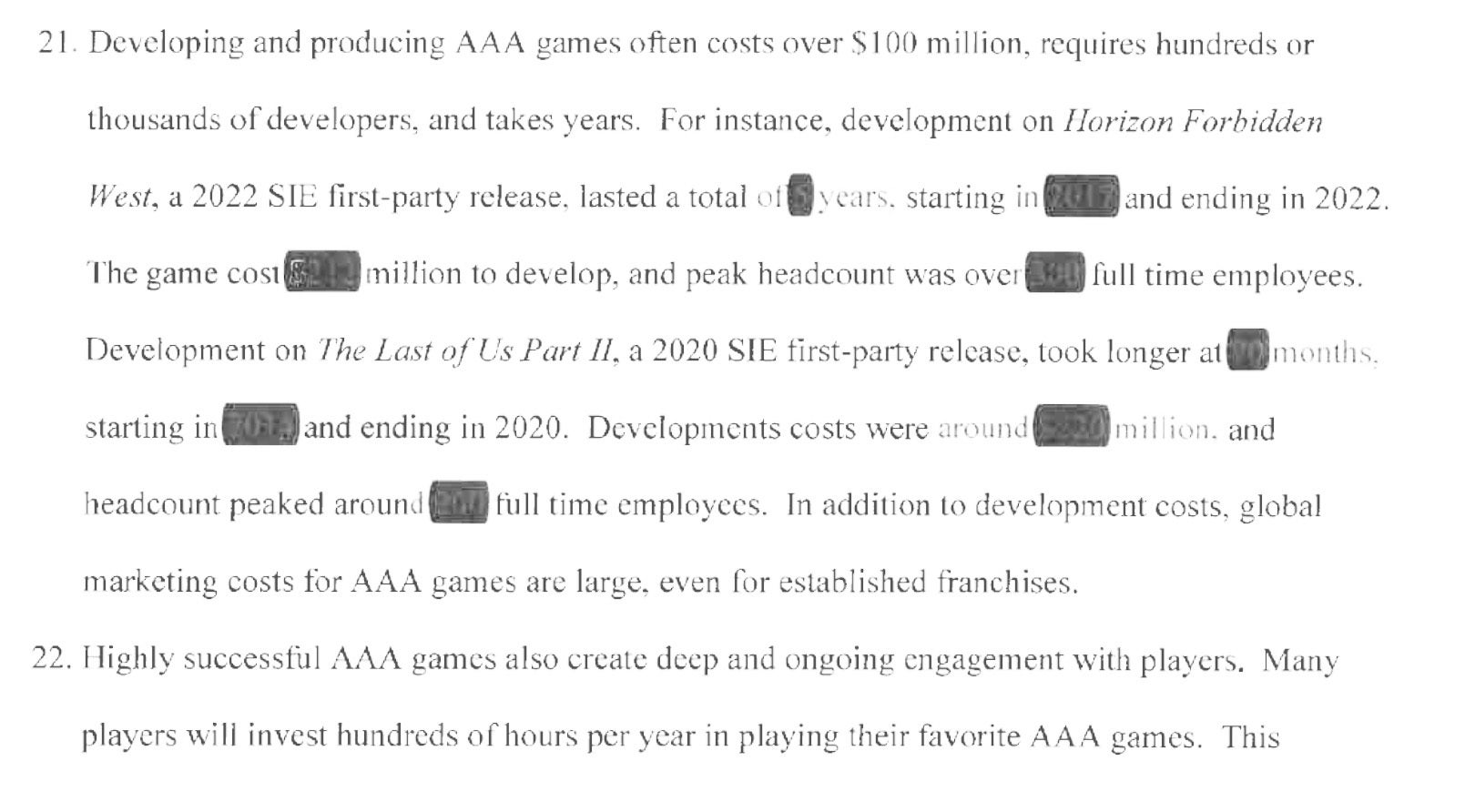 Sony court documents removed after redacted details spotted | Eurogamer.net