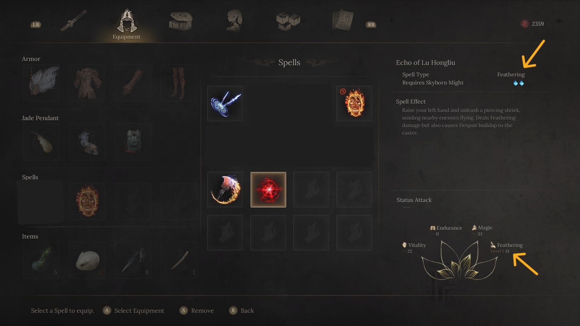 What is Feathering in WUCHANG: Fallen Feathers | VG247