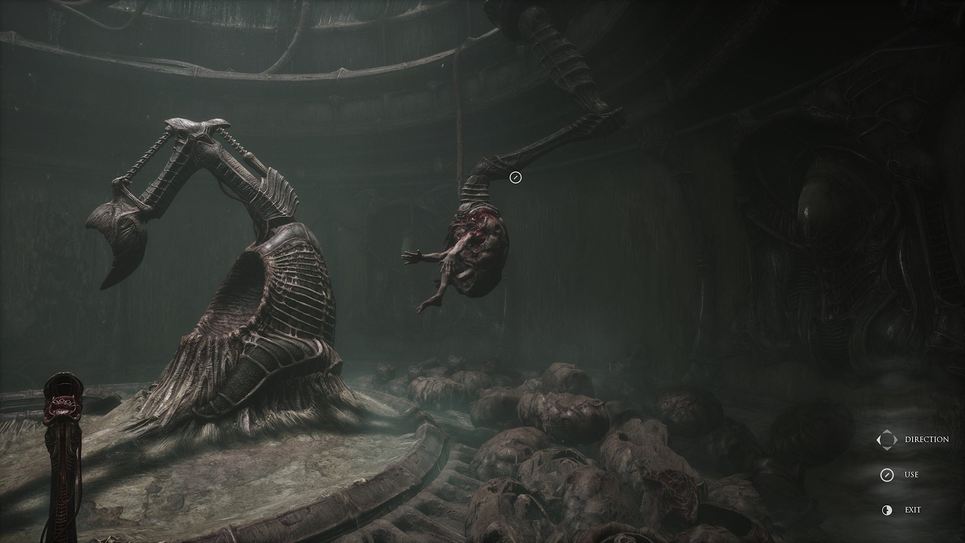 Scorn egg puzzle solution to open main door in Act 1 | Eurogamer.net