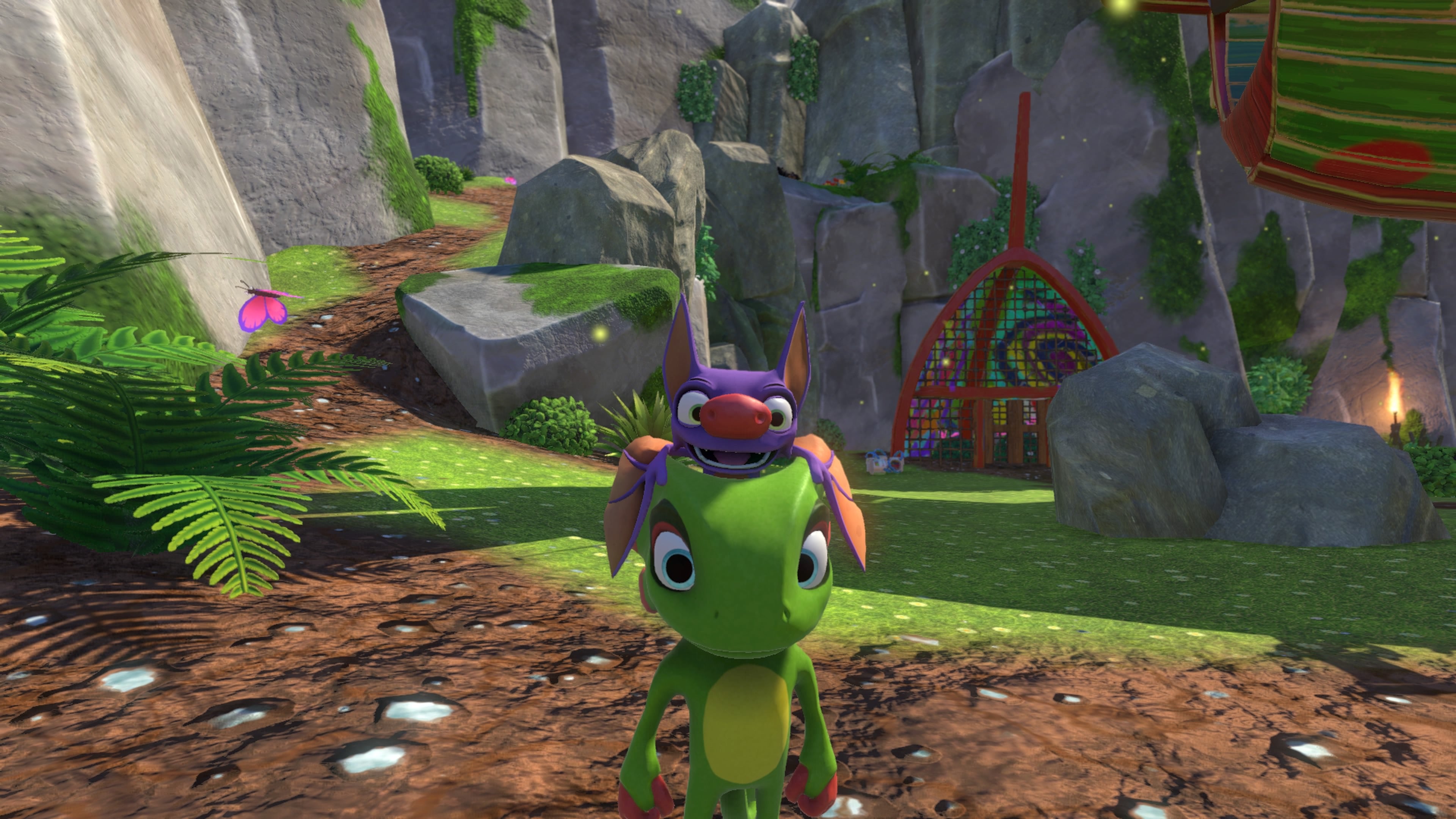 Yooka Laylee Hivory Towers - Pagie Locations, Butterfly Heart, Power ...