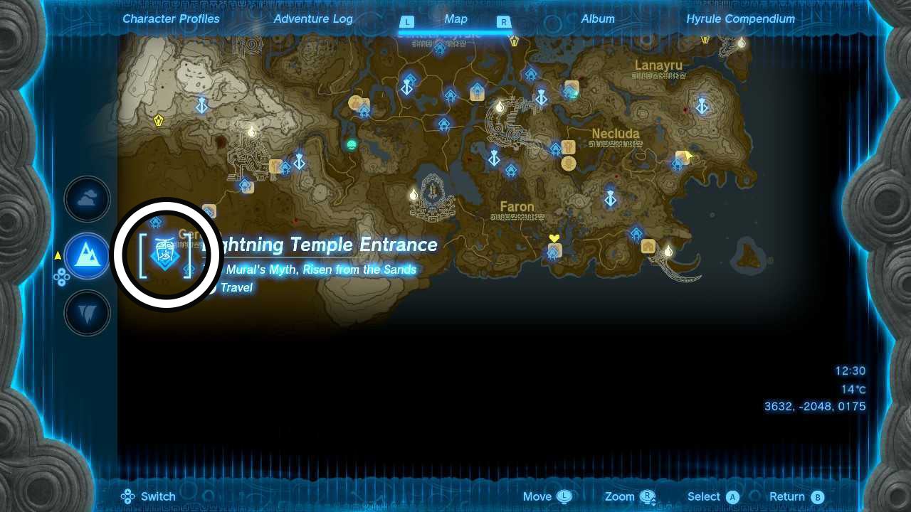 Regional Phenomenon Temple Order in Zelda Tears of the Kingdom ...