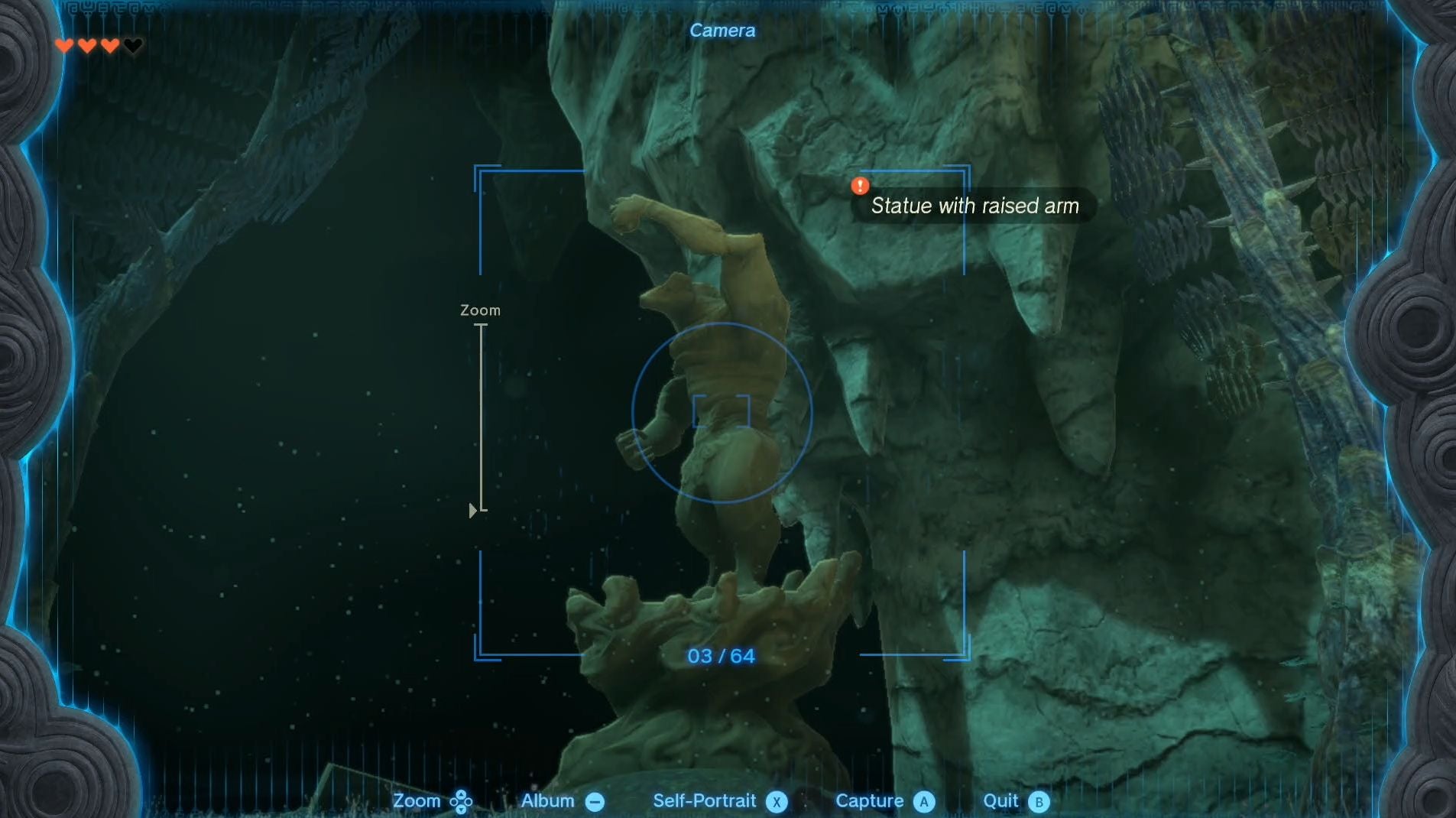 Zelda Tears of the Kingdom - Camera Work in The Depths quest explained ...