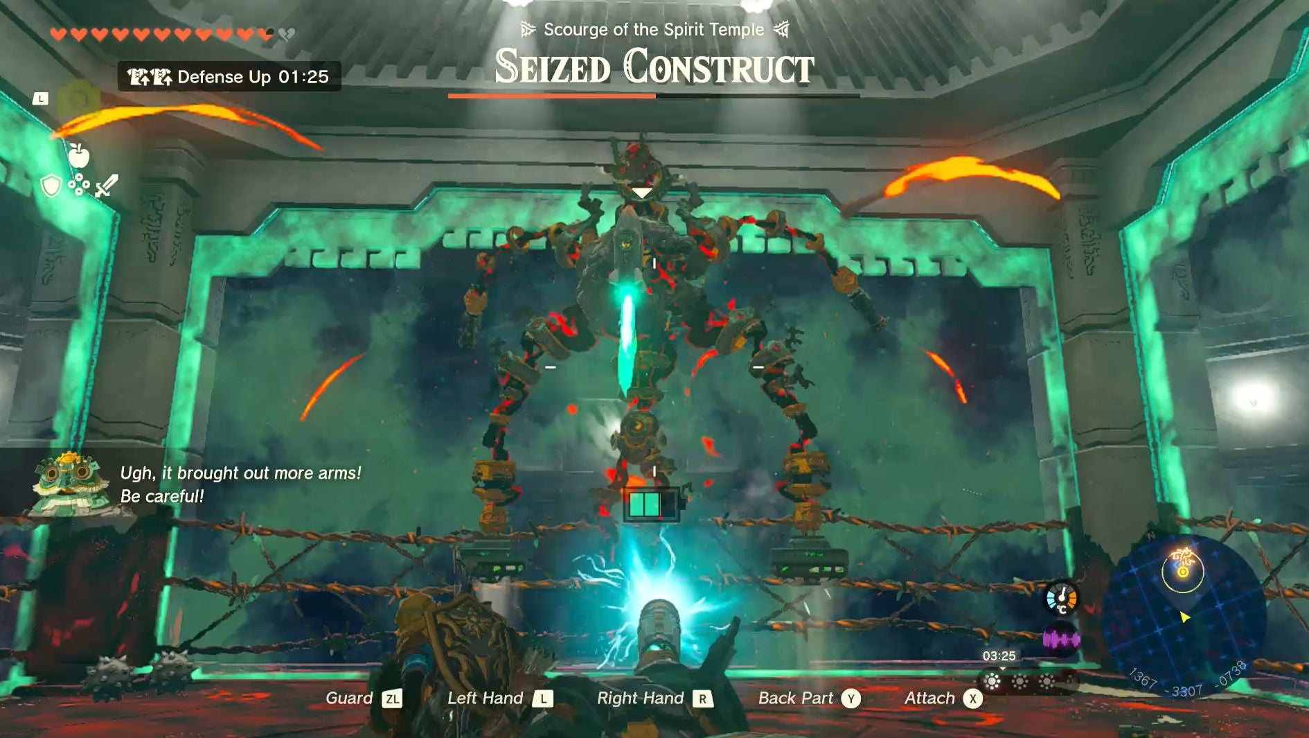 How to defeat Seized Construct in Zelda Tears of the Kingdom ...