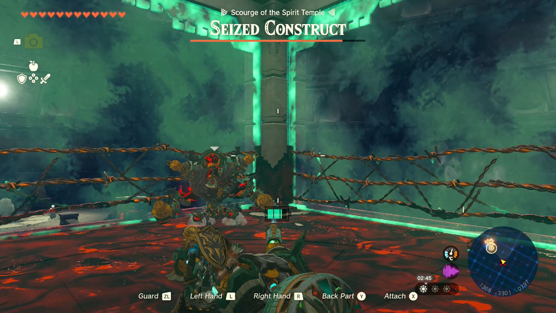 How to defeat Seized Construct boss in Zelda Tears of the Kingdom ...