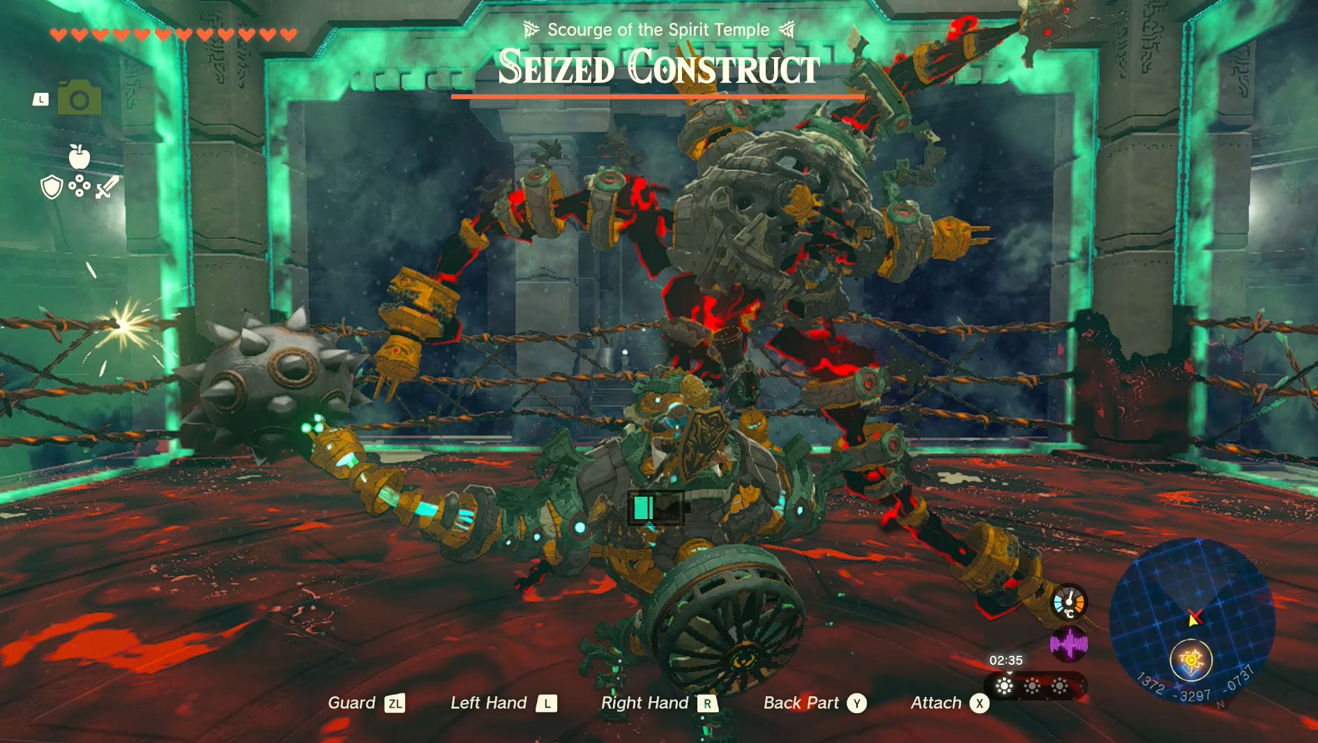 How to defeat Seized Construct boss in Zelda Tears of the Kingdom ...