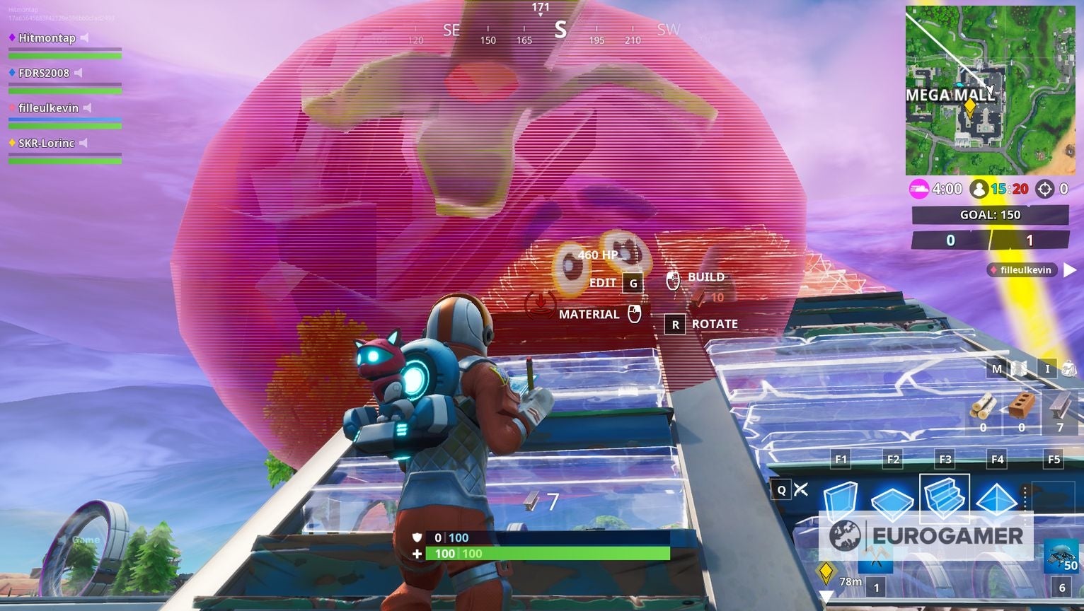 Fortnite holographic Tomato head, Durr Burger head, Dumpling head ...