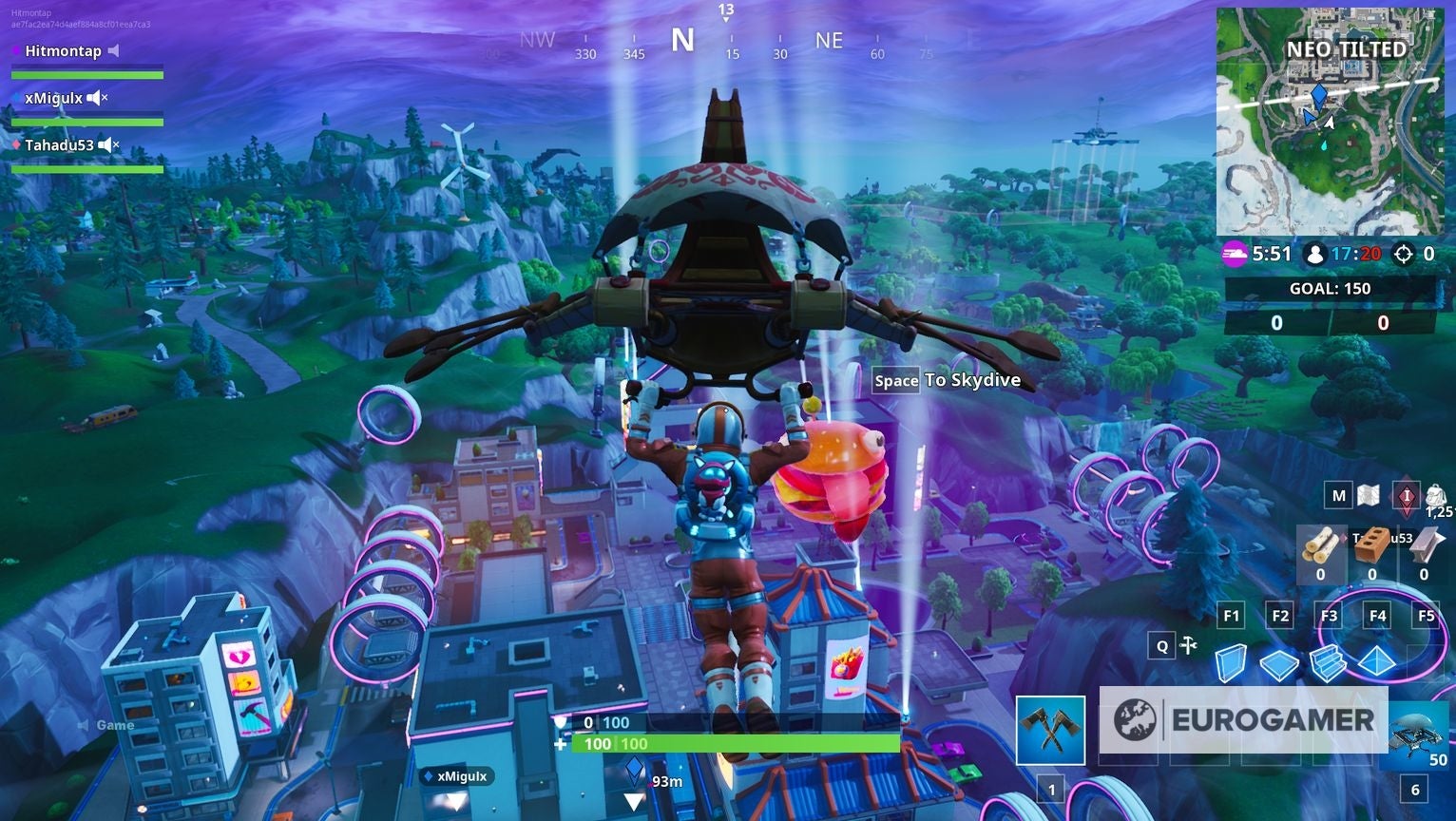 Fortnite holographic Tomato head, Durr Burger head, Dumpling head ...