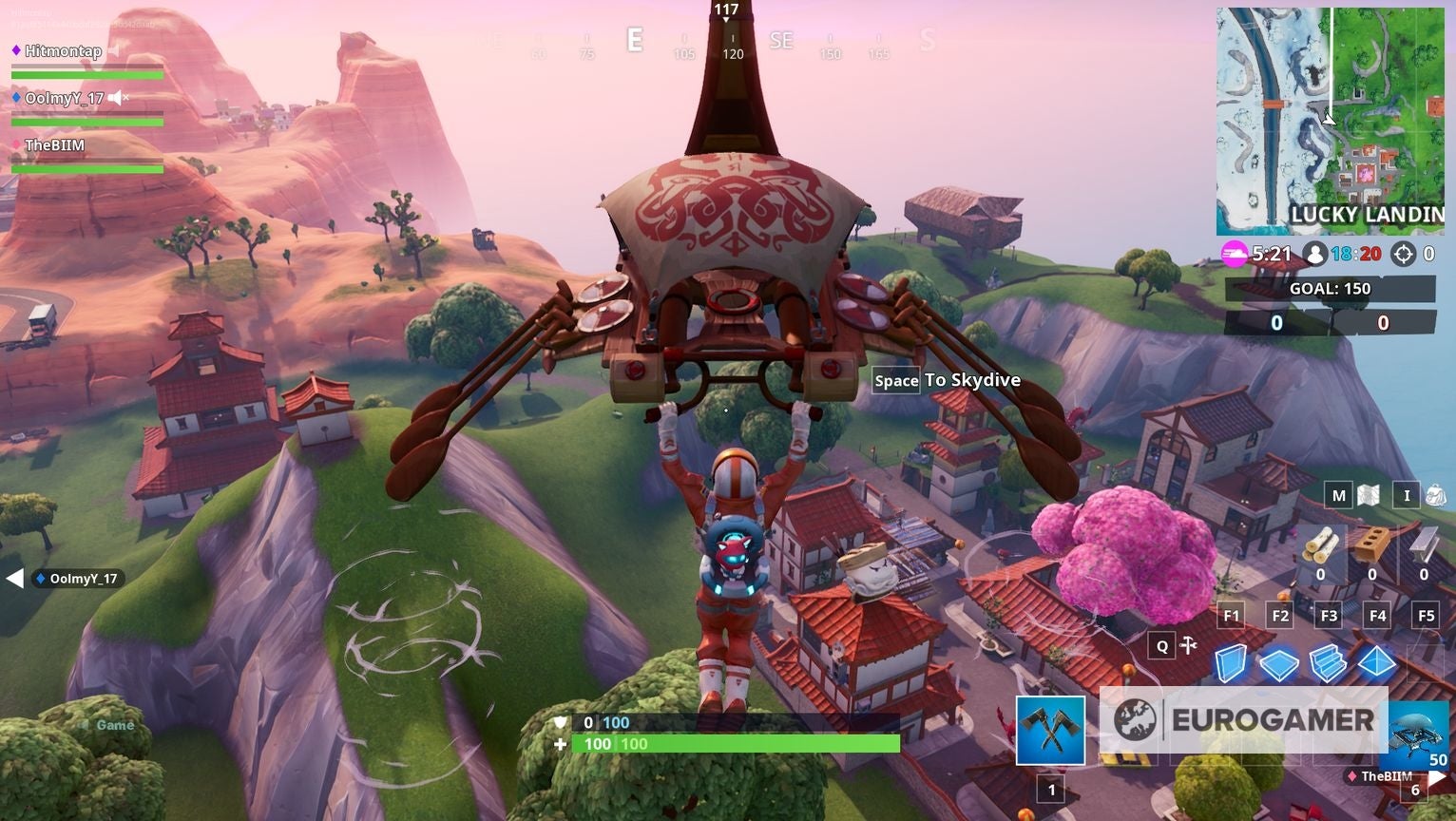 Fortnite holographic Tomato head, Durr Burger head, Dumpling head ...