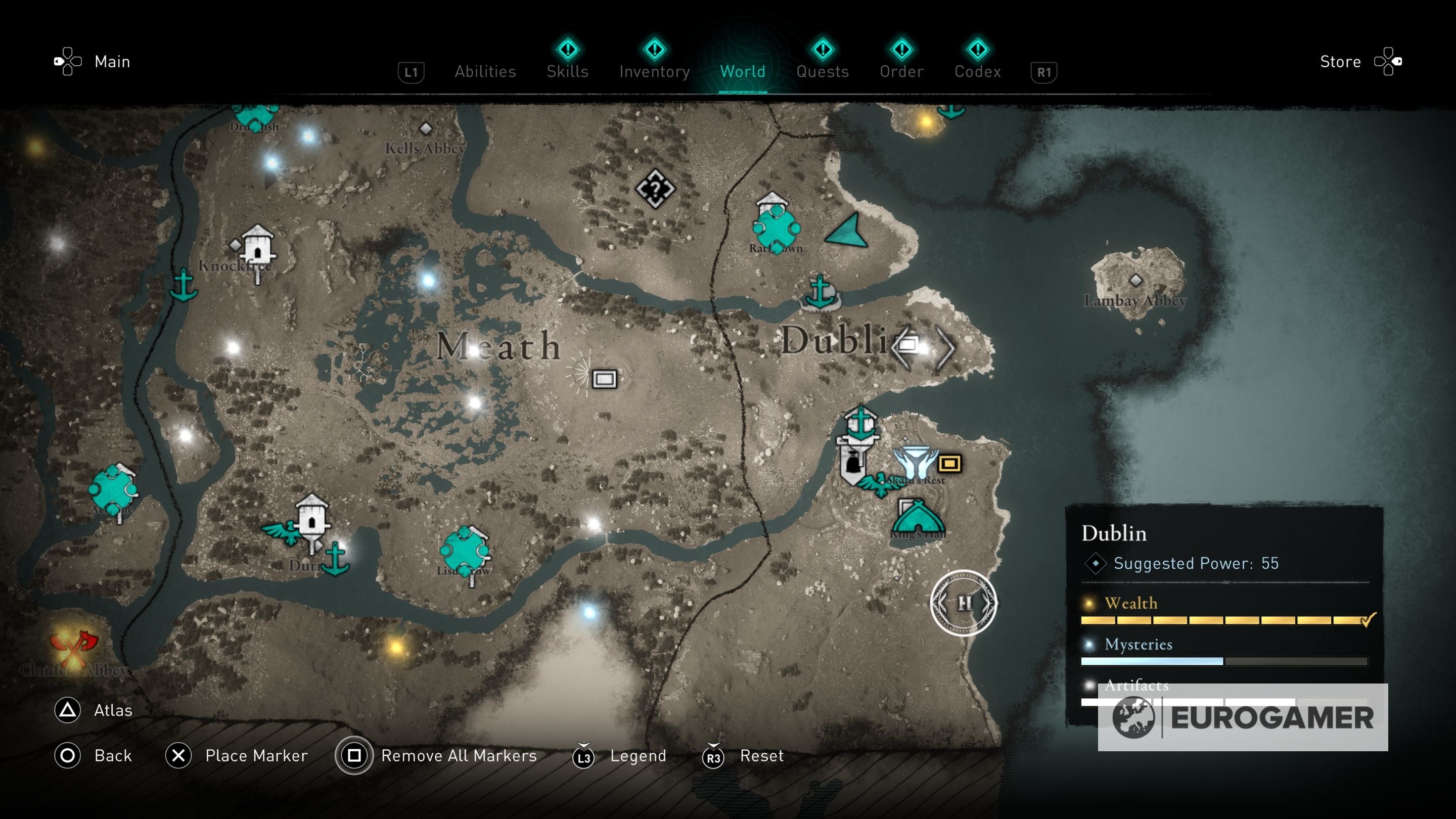 Assassin's Creed: Valhalla - Treasure Hoard map locations list by ...