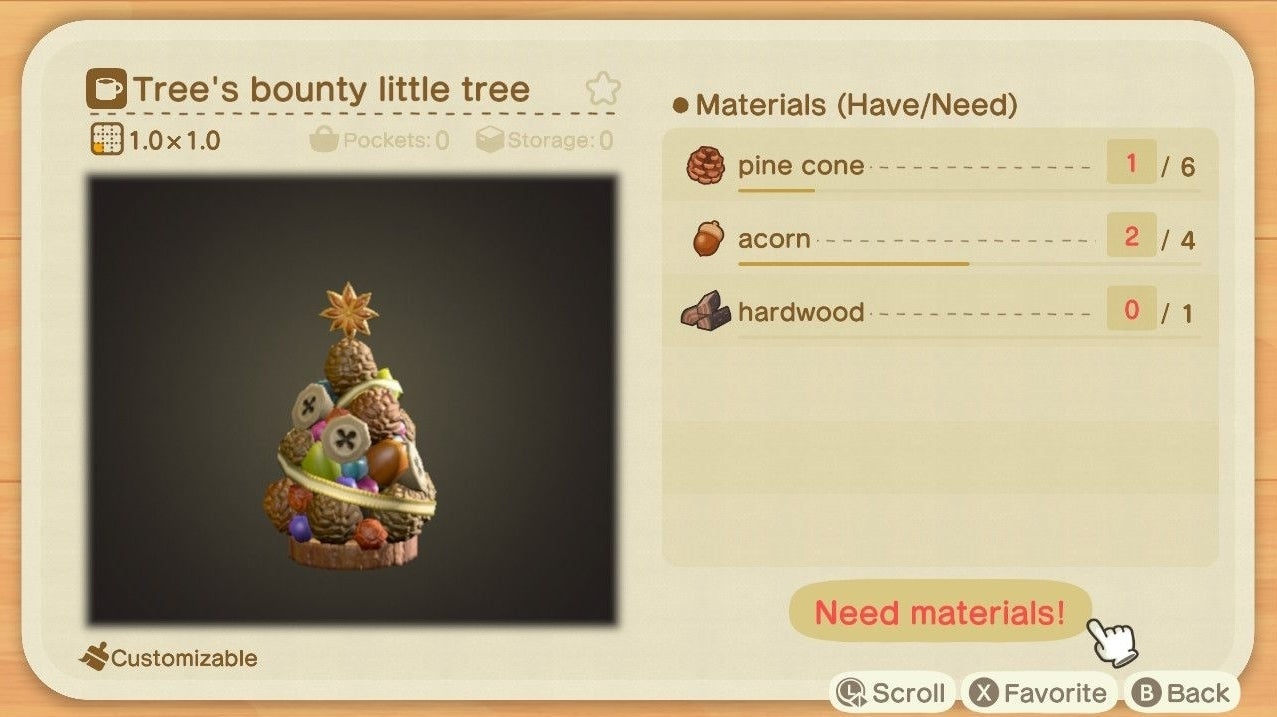 Animal Crossing - Acorns and pine cones: How to get acorns and pine ...