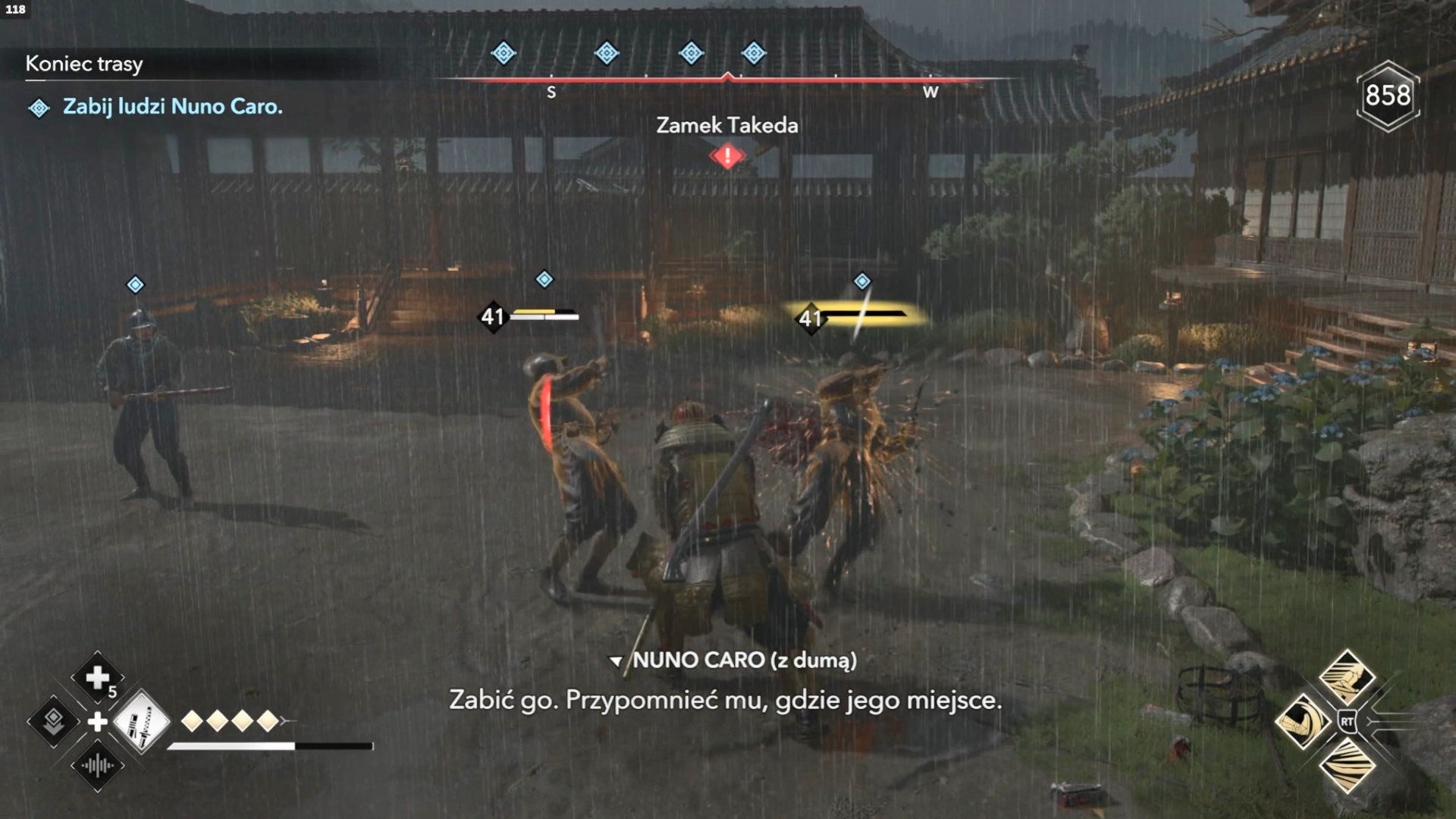 Assassin’s Creed Shadows - Koniec trasy: Nuno Caro, zamek Takeda ...