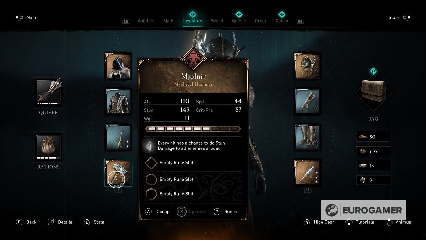 Assassin's Creed: Valhalla - Thor gear locations: How to get Thor's ...