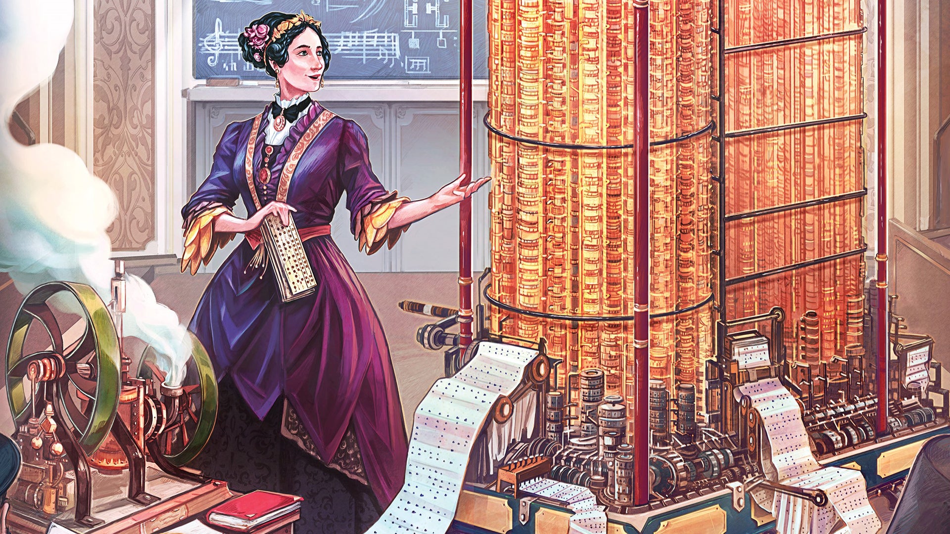 Build the first-ever computer in crunchy board game Ada's Dream from ...