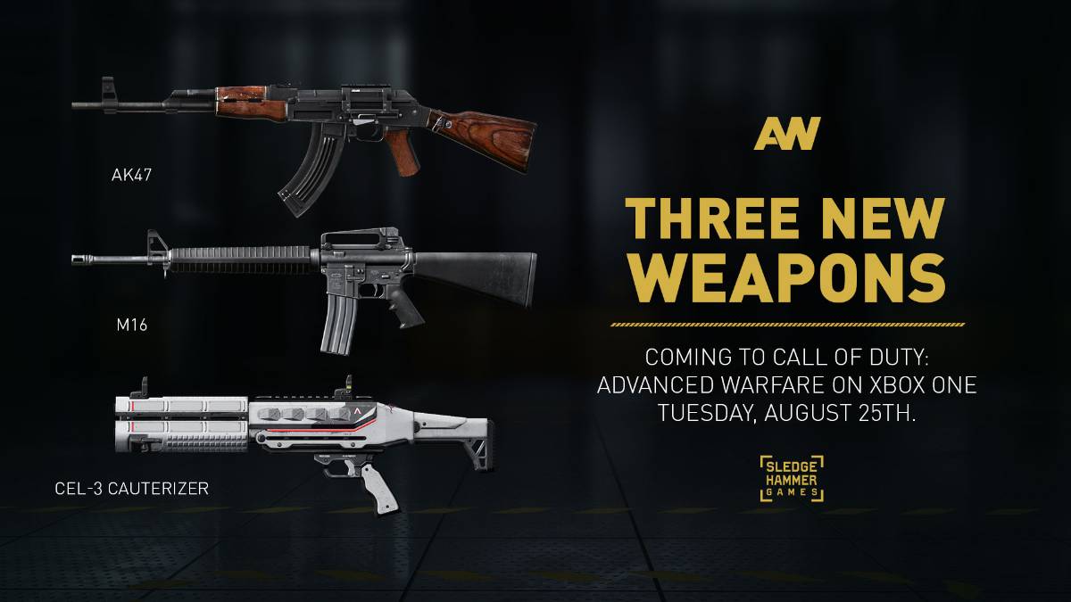 Cod Advanced Warfare Guns