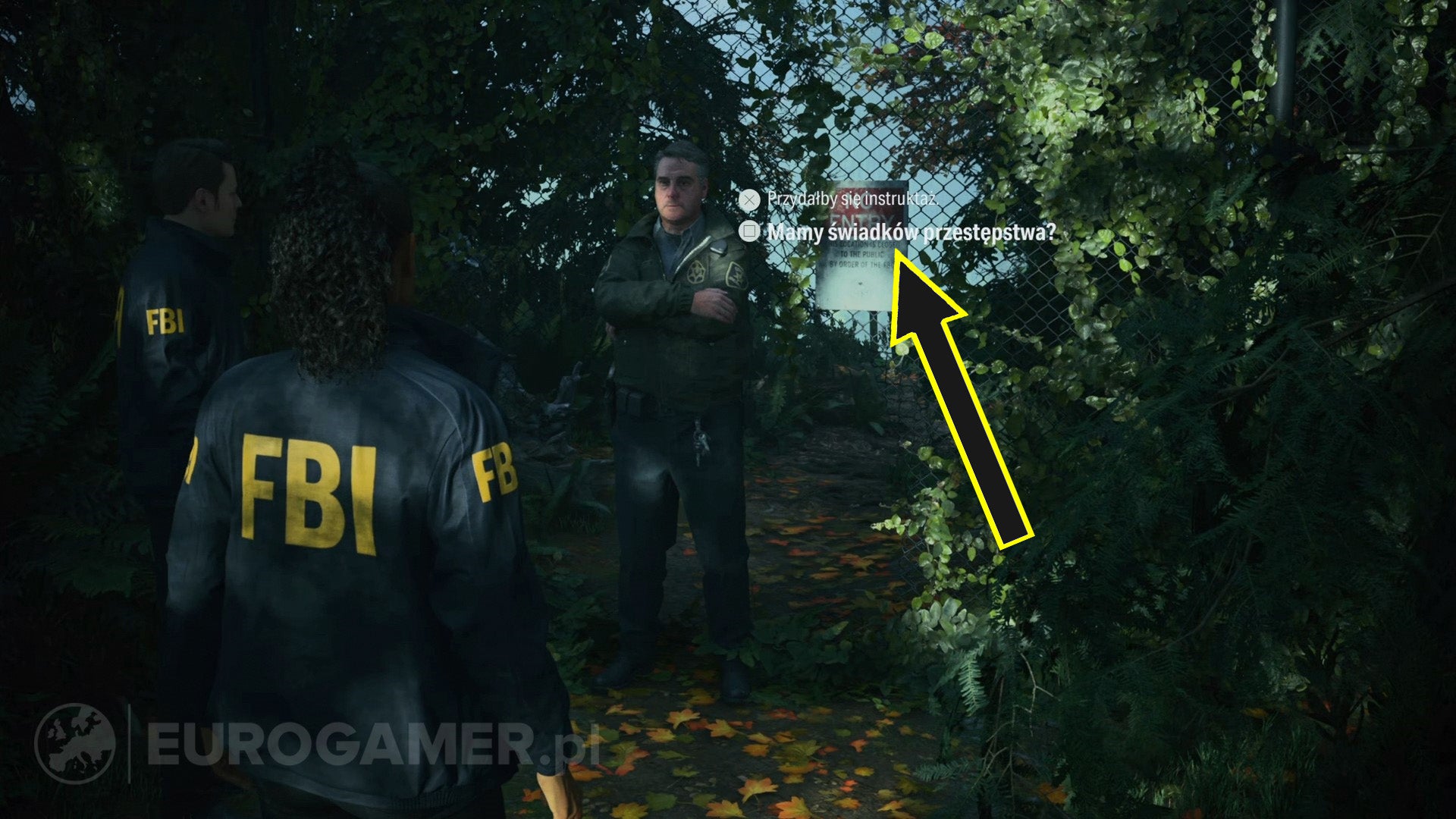 Alan Wake 2 - przesłuchania, dialogi, jak przekonać rozmówcę | Eurogamer.pl