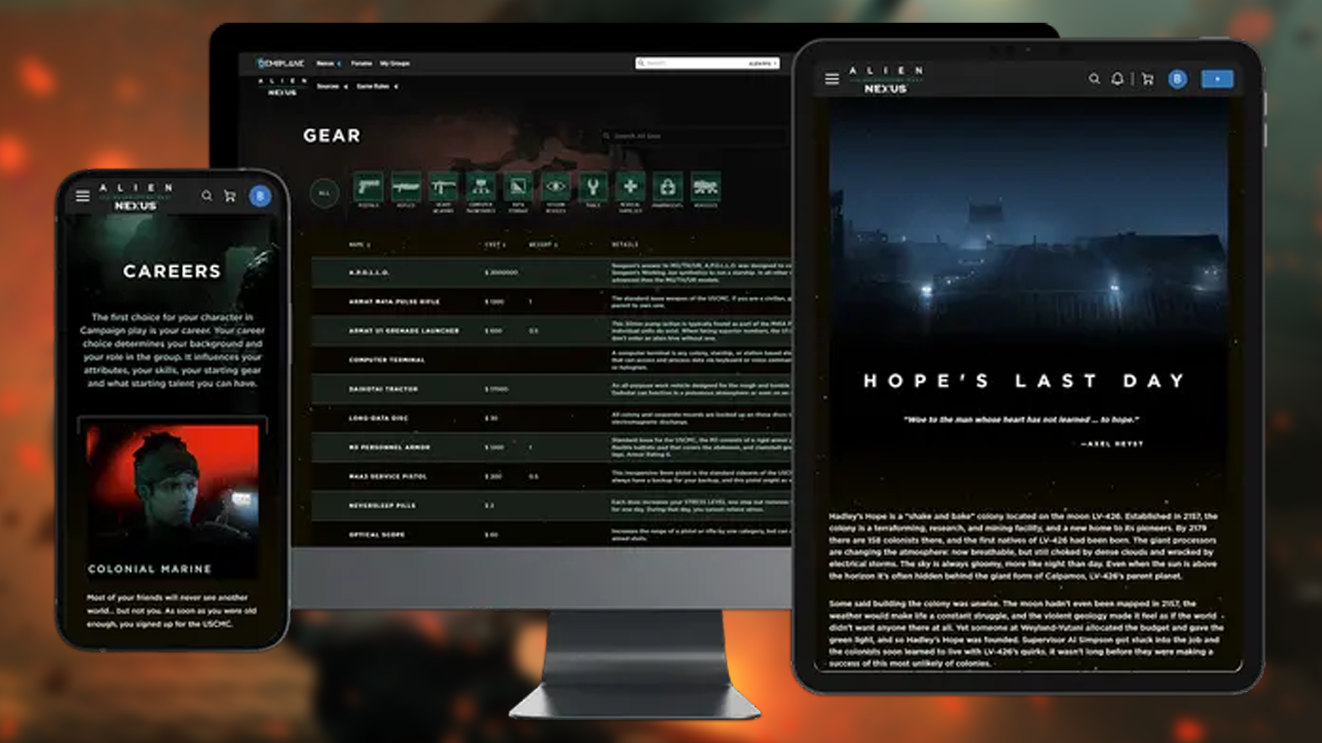 Alien RPG's answer to D&D Beyond gets a full release later this month ...