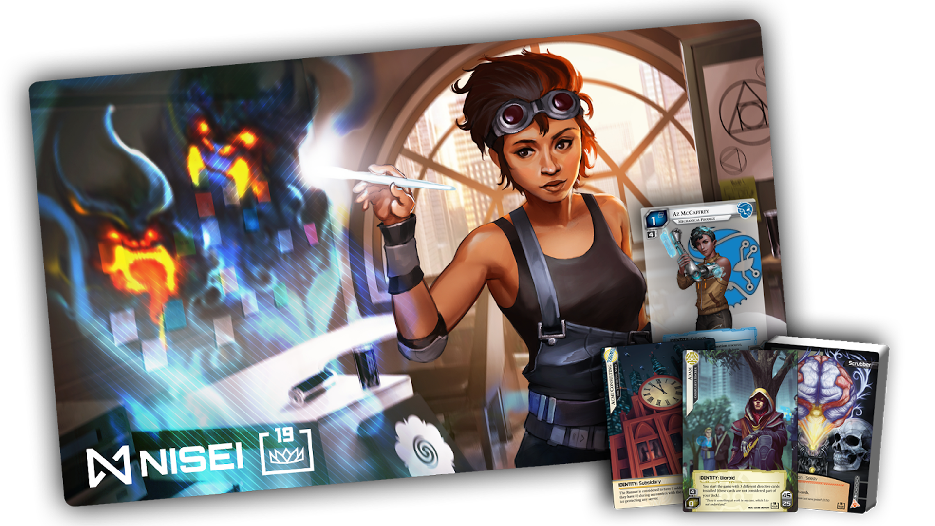 Android: Netrunner’s fan-made successor Project NISEI is getting a major new starter set this ...