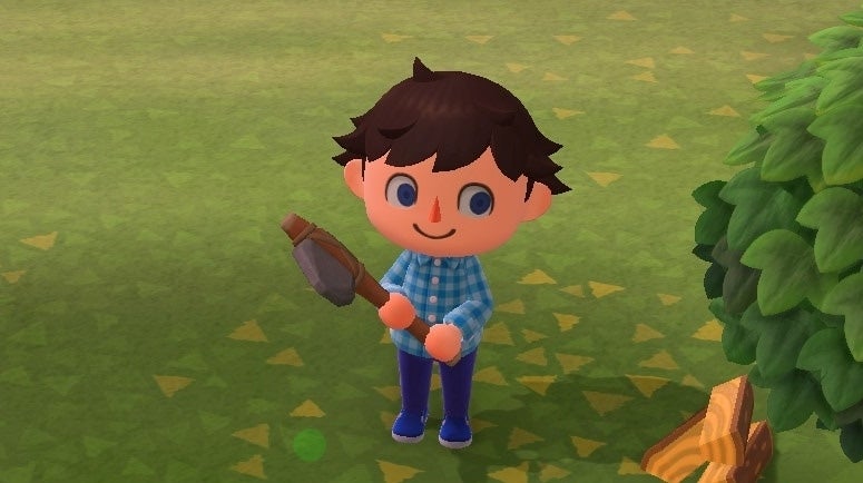Animal Crossing - Axe: siekiera, ścinanie drzew, pozyskiwanie drewna w ...