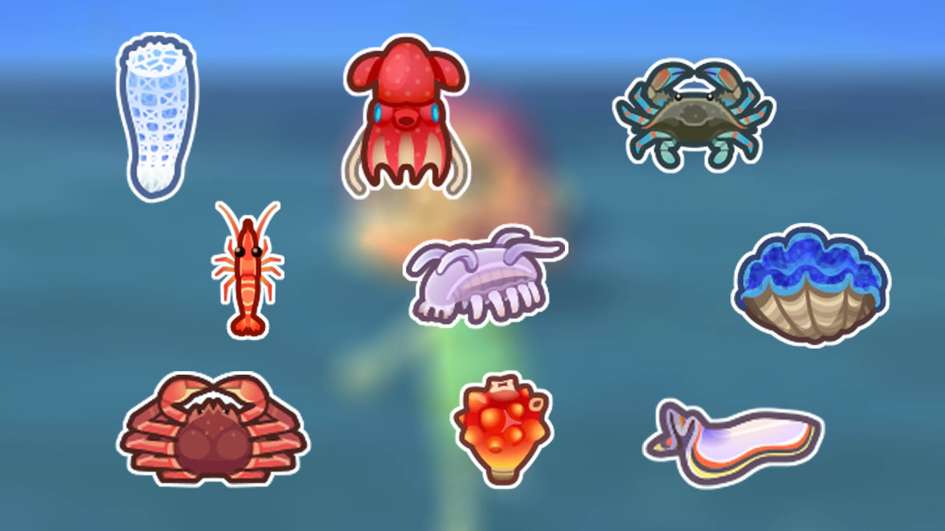 All February Sea Creatures in Animal Crossing New Horizons | Eurogamer.net