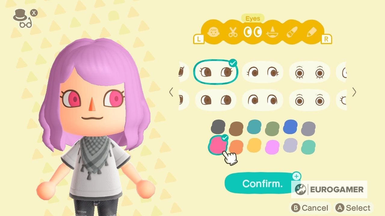 Animal Crossing Body Paint and Eye Colour: Where to purchase new eye ...