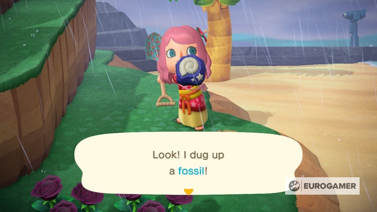 Animal Crossing fossil list: how many fossils, how to find fossils and ...