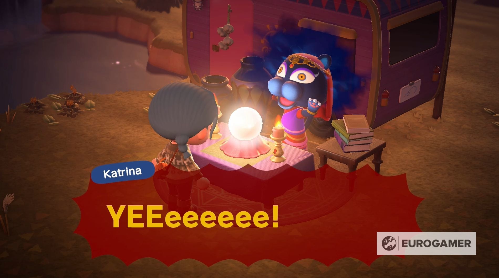 Animal Crossing Katrina and luck: How to get Katrina, Katrina's ...