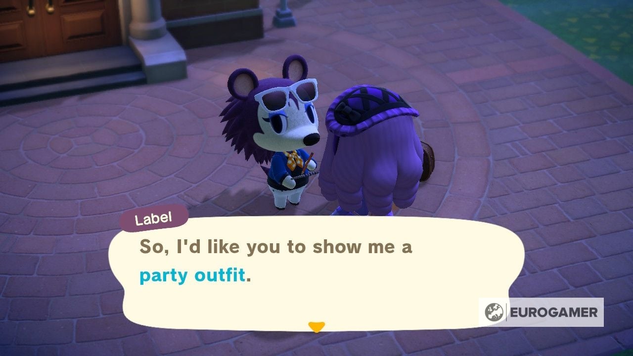 Animal Crossing Label: how to complete Label's fashion challenge and ...