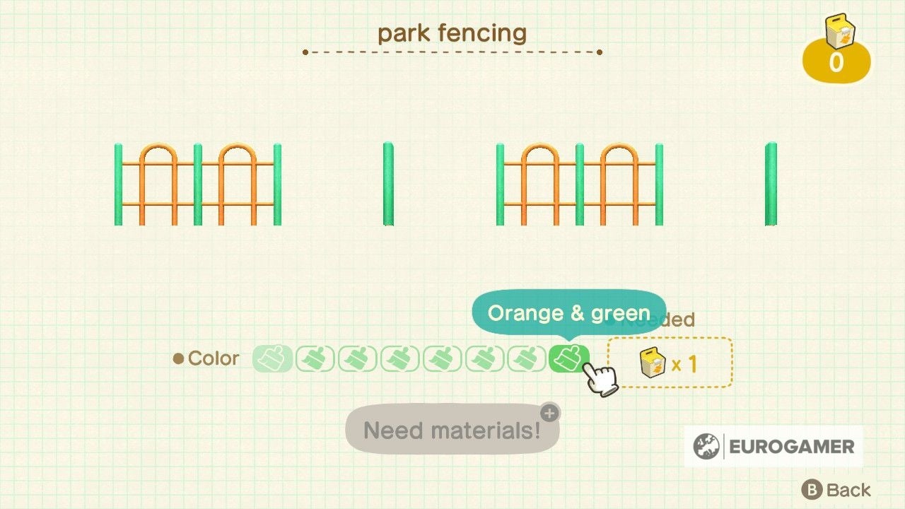 Animal Crossing new fences: How to get new fences and customise fencing ...