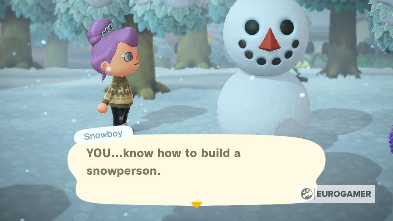Animal Crossing Snowboys: How to make a perfect Snowboy and find the ...