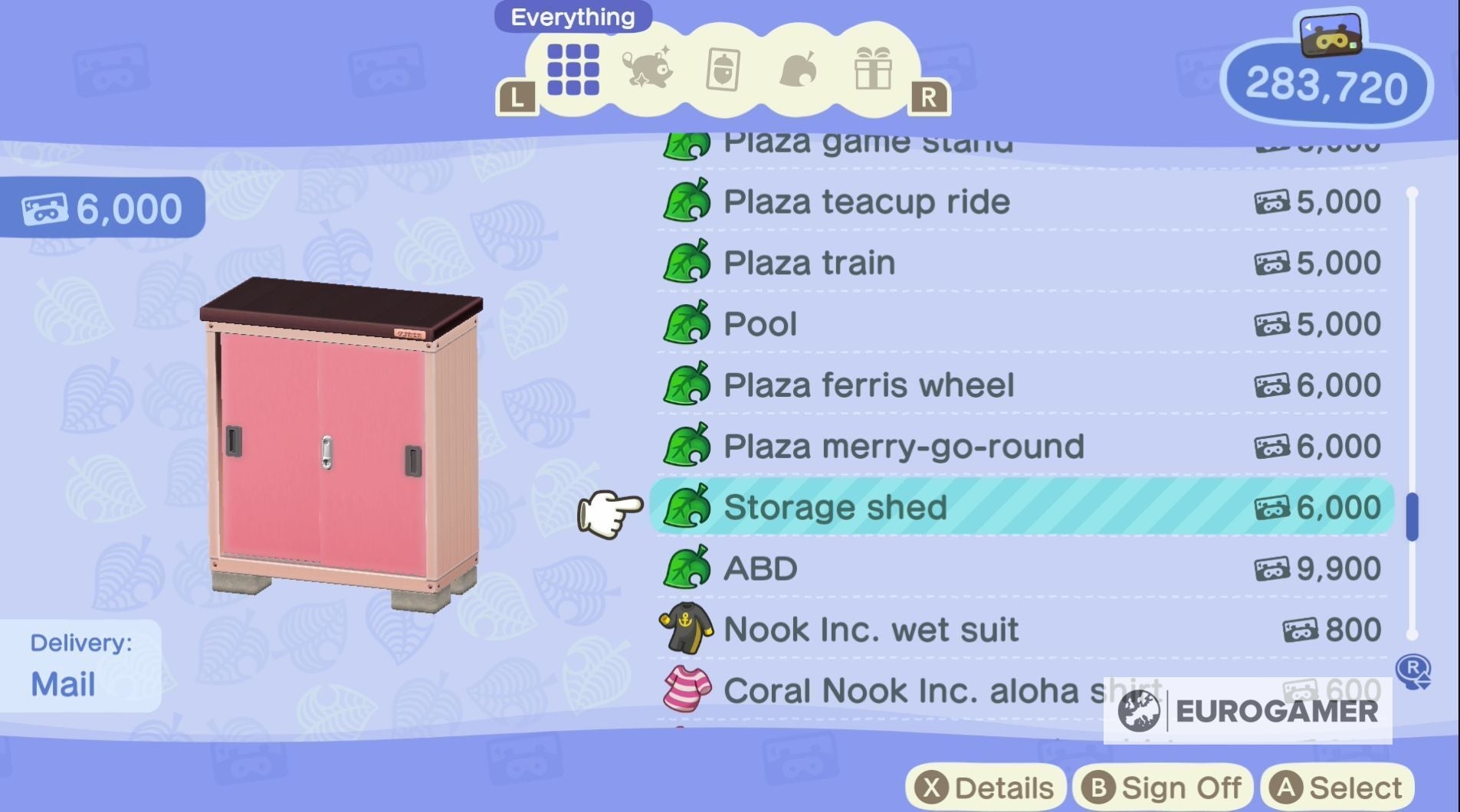 Animal Crossing storage shed: How to unlock the storage shed and how it ...