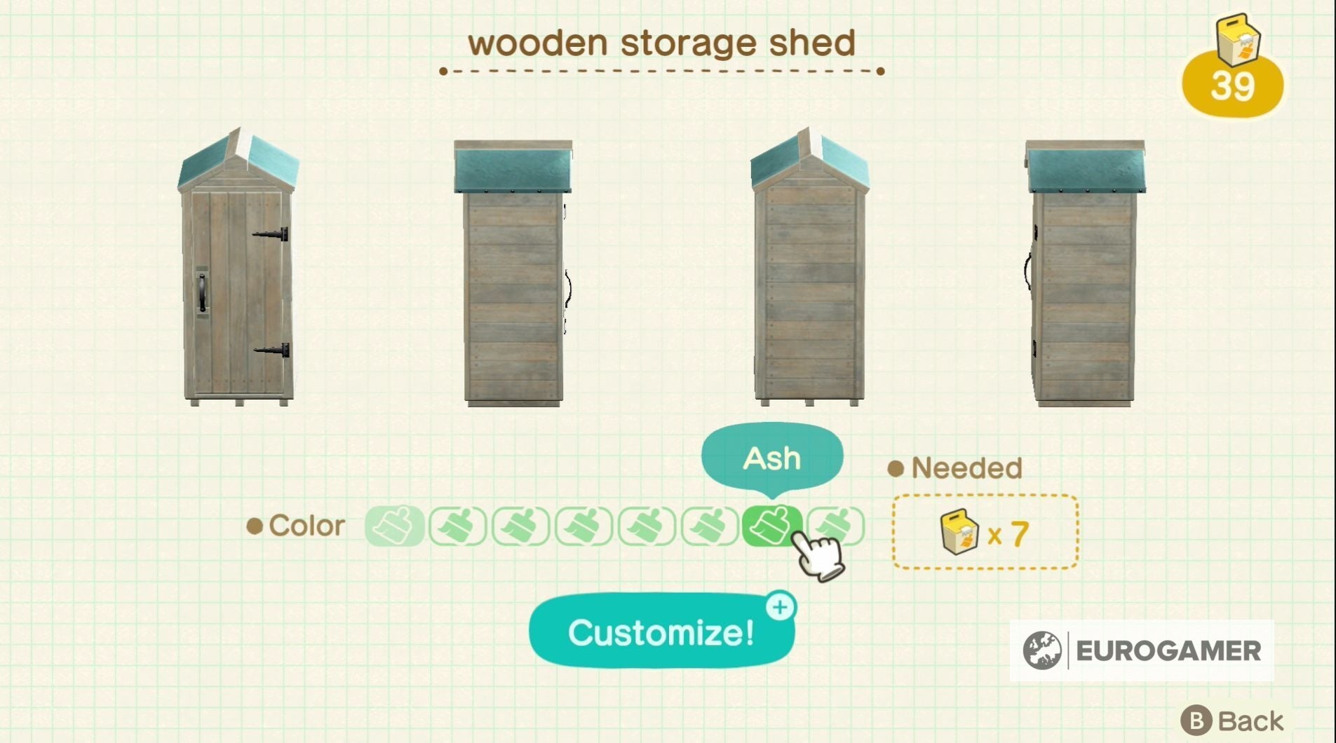 Animal Crossing storage shed: How to unlock the storage shed and how it ...