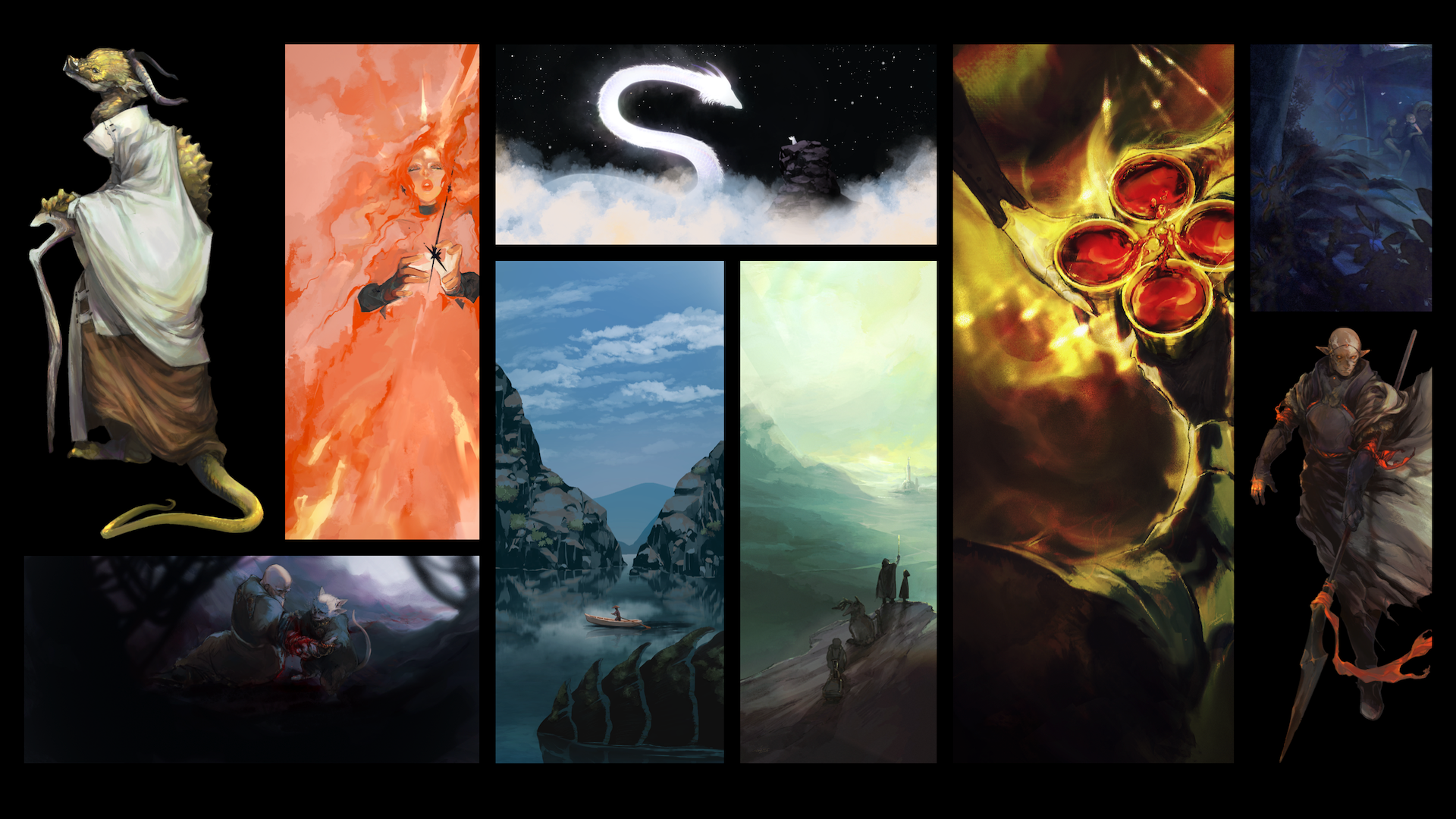 This gorgeous Japanese tabletop RPG lets the characters’ scars do the ...