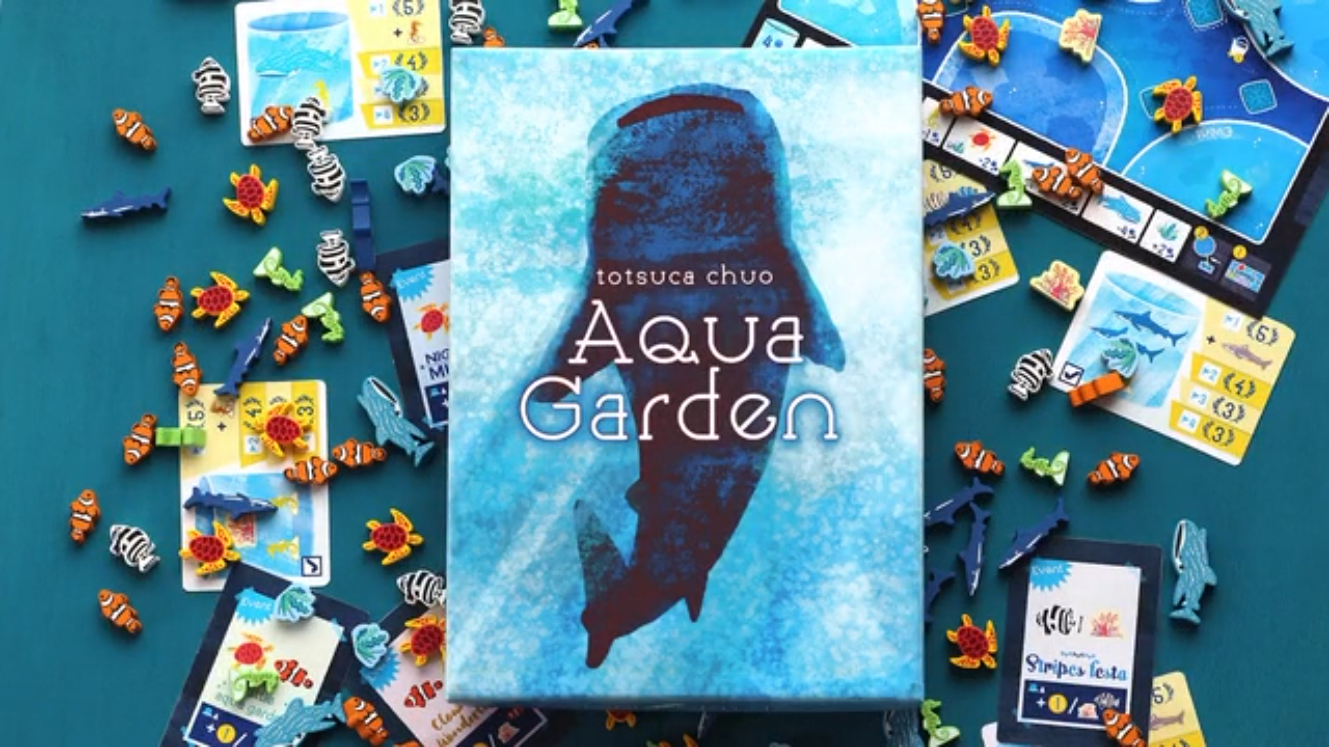 Create a marine paradise in fish-placement board game Aqua Garden ...