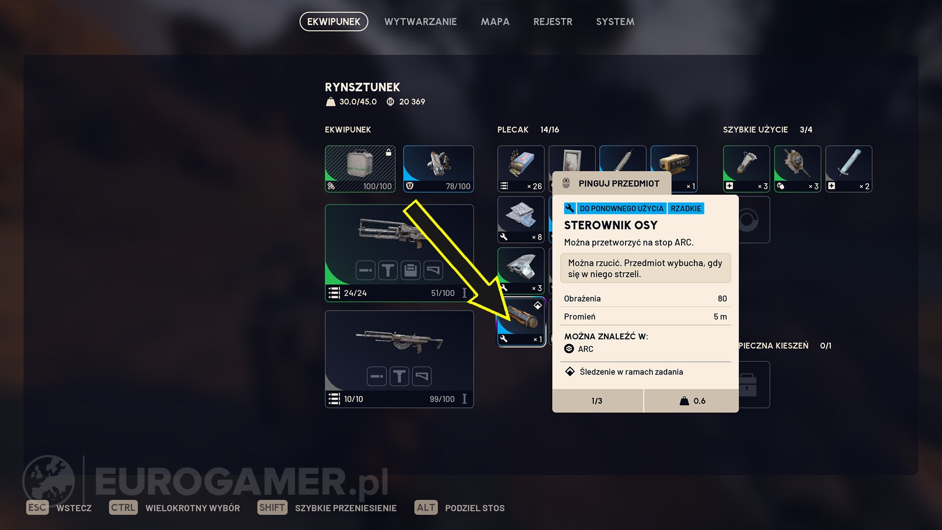 Arc Raiders - Tryplet, kapuś, szerszeń i osa | Eurogamer.pl