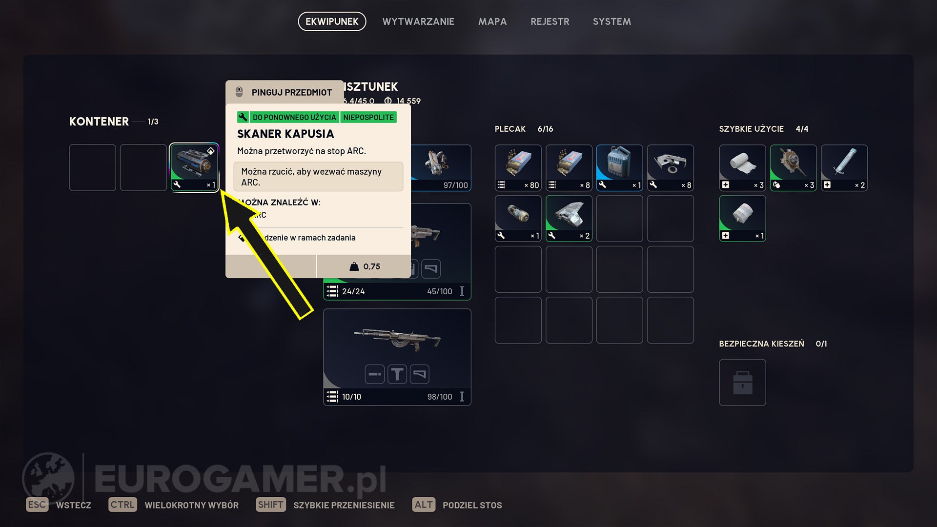 Arc Raiders - Tryplet, kapuś, szerszeń i osa | Eurogamer.pl