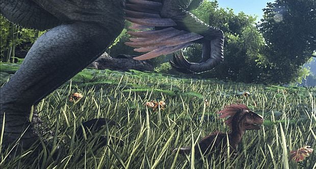 Ark: Survival Evolved Adds Babies And Battleships | Rock Paper Shotgun