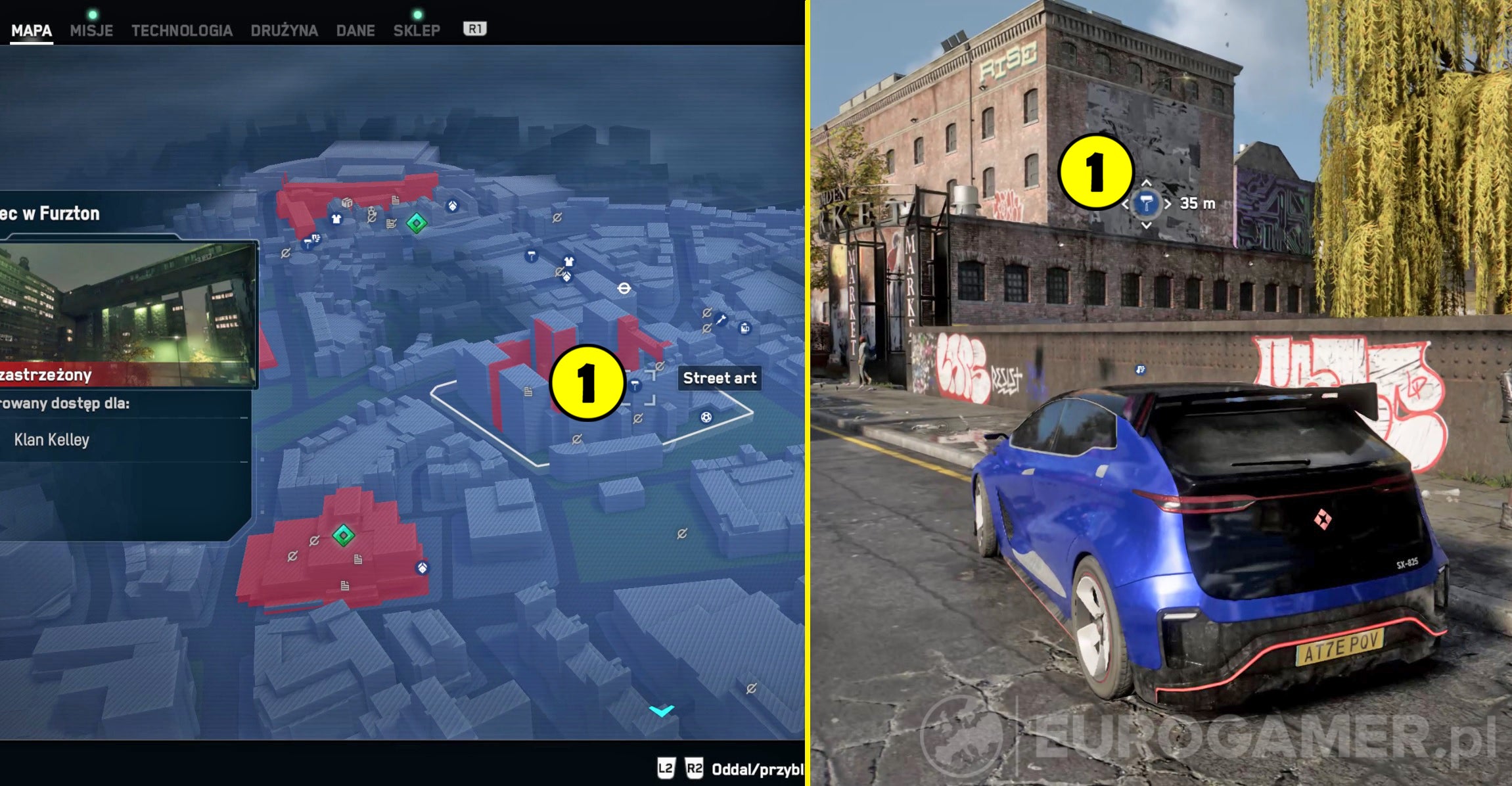 Watch Dogs Legion - street art, jak malować graffiti | Eurogamer.pl