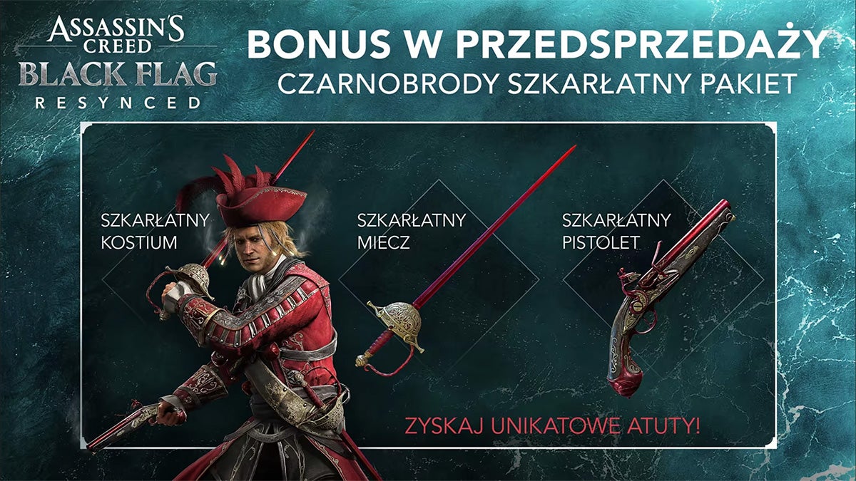 Assassin's Creed Black Flag Resynced - wymagania sprzętowe | Eurogamer.pl