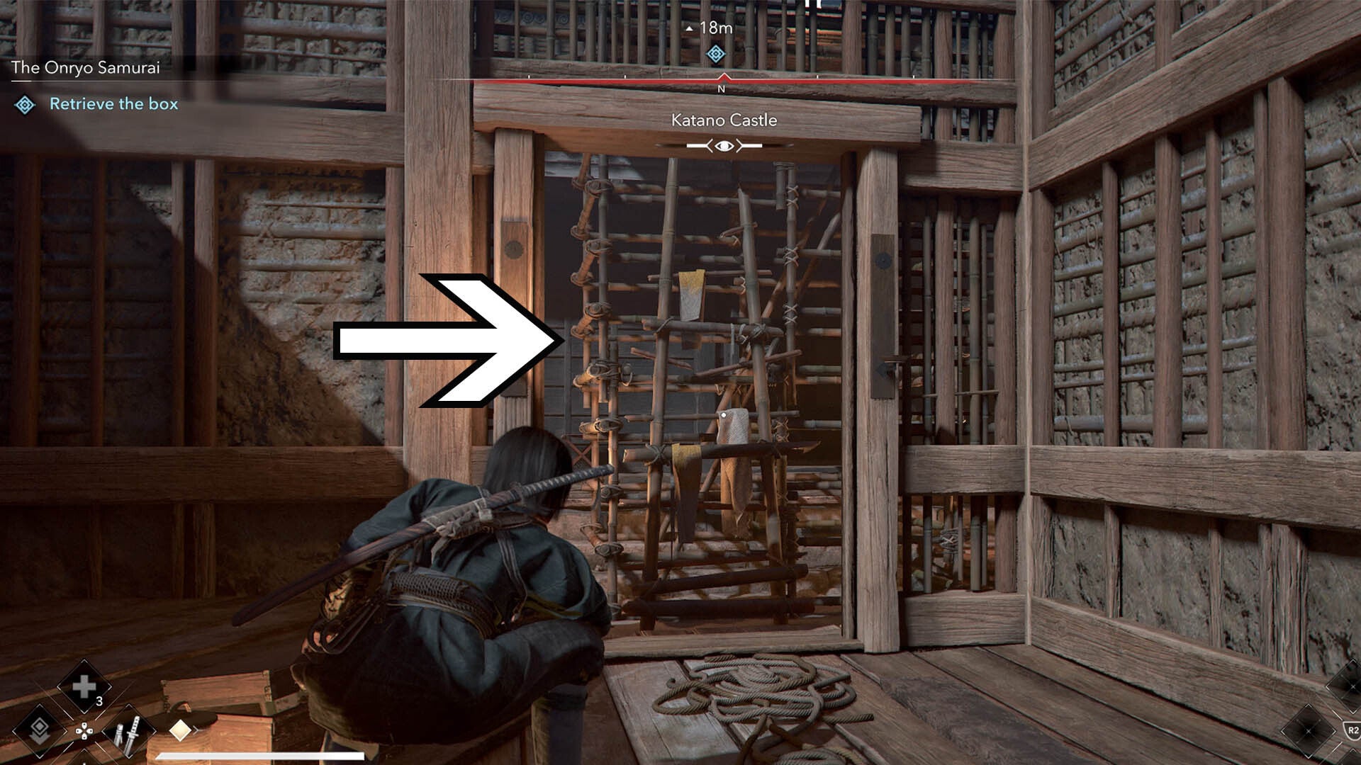 How to get the box unseen during The Onryo Samurai in Assassin's Creed ...