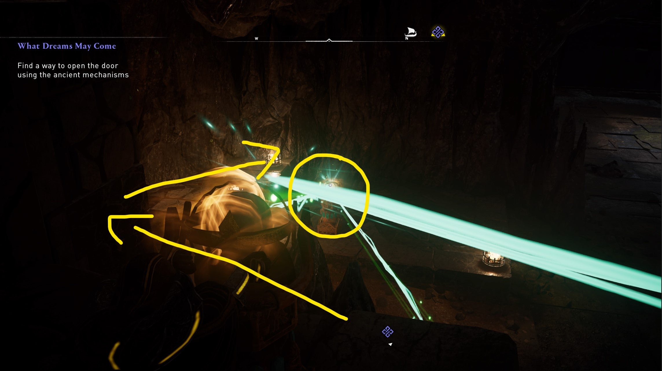 Assassin's Creed Valhalla Cave of Gold Light Puzzle: How to complete ...