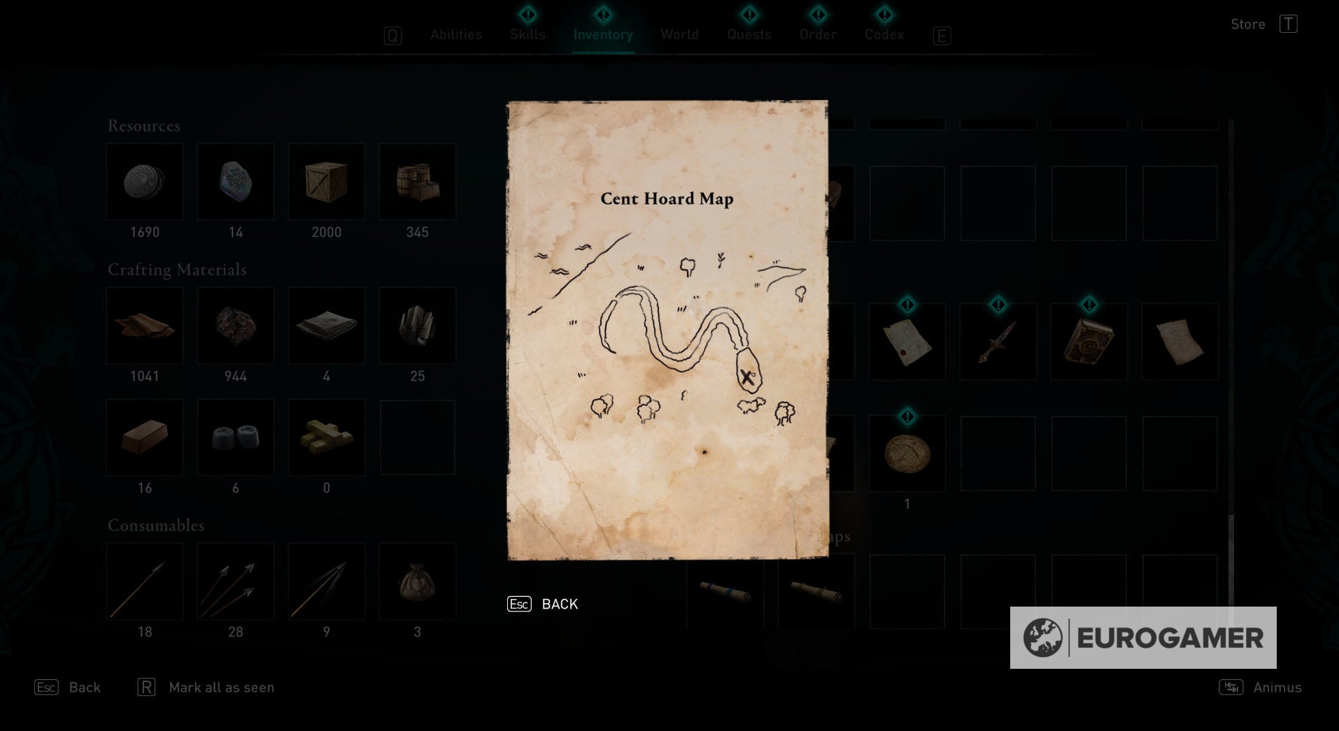 Assassin's Creed: Valhalla - Treasure Hoard map locations list by ...