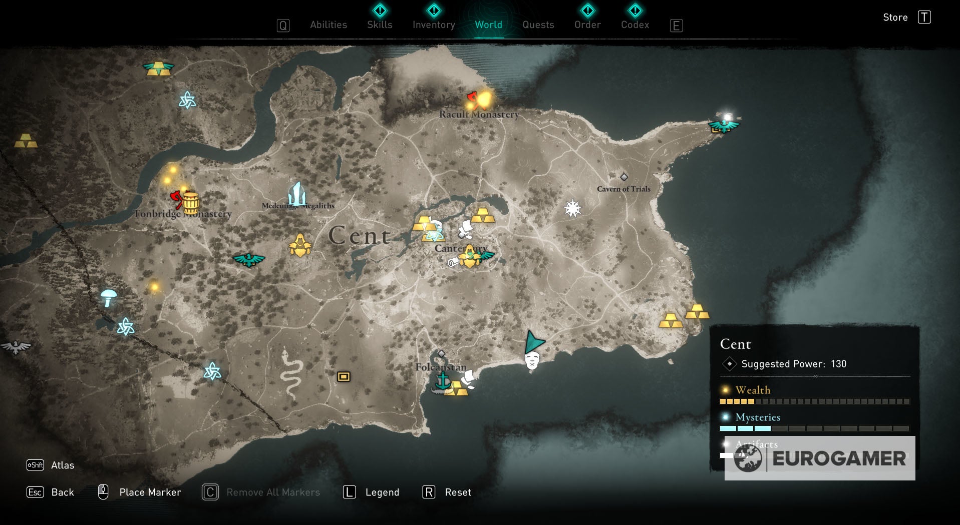 Assassin's Creed: Valhalla - Treasure Hoard map locations list by ...