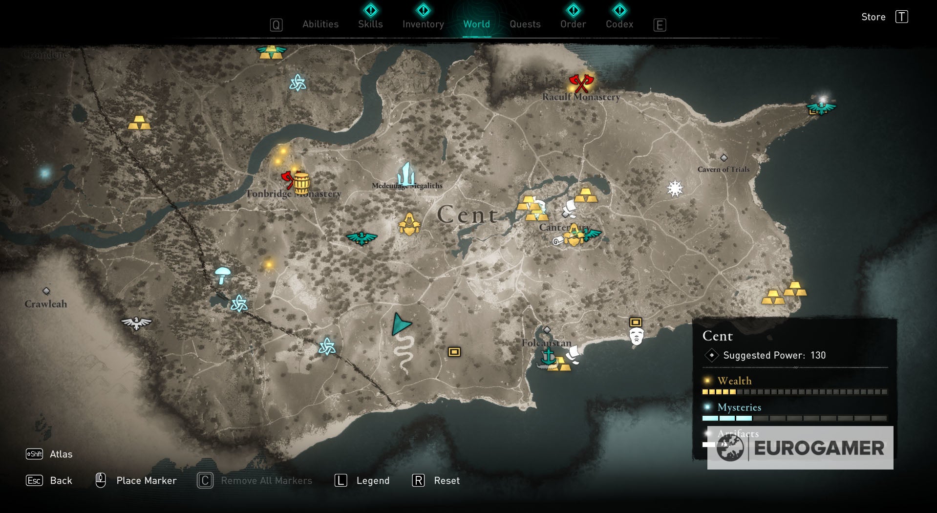 Assassin's Creed: Valhalla - Treasure Hoard map locations list by ...