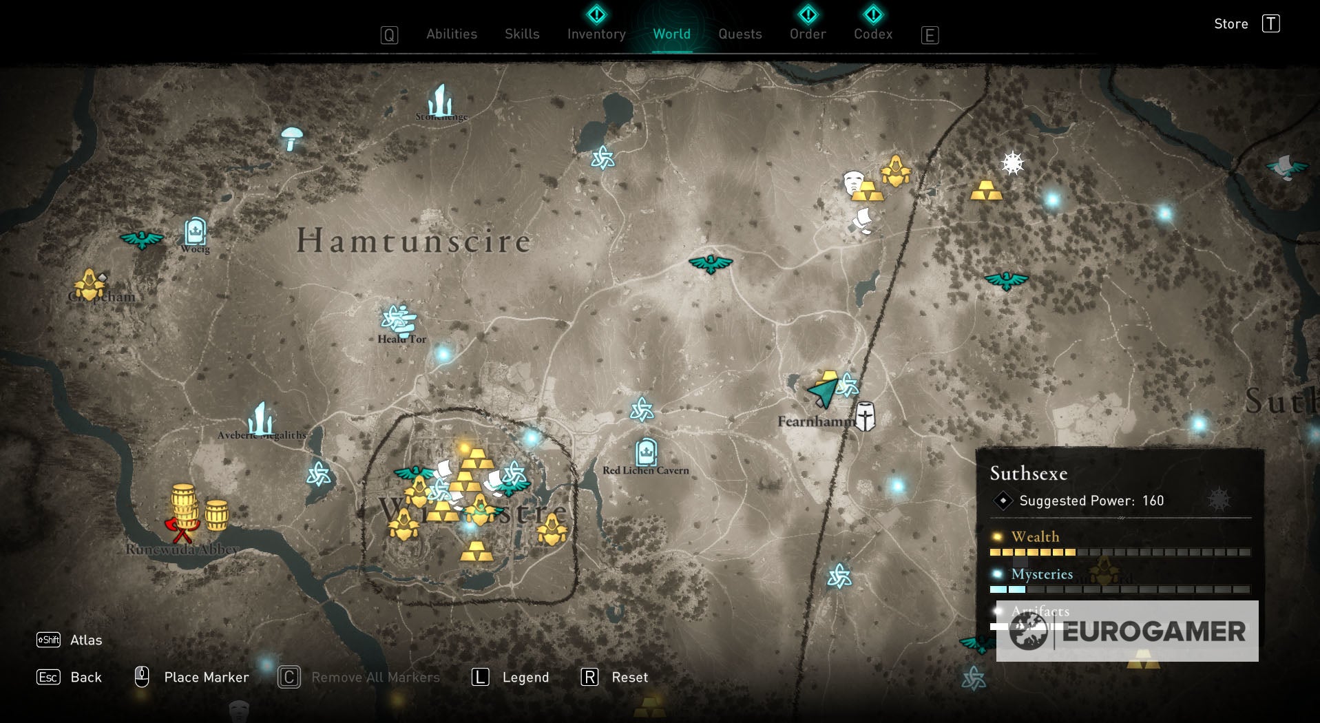 Assassin's Creed: Valhalla - Treasure Hoard map locations list by ...