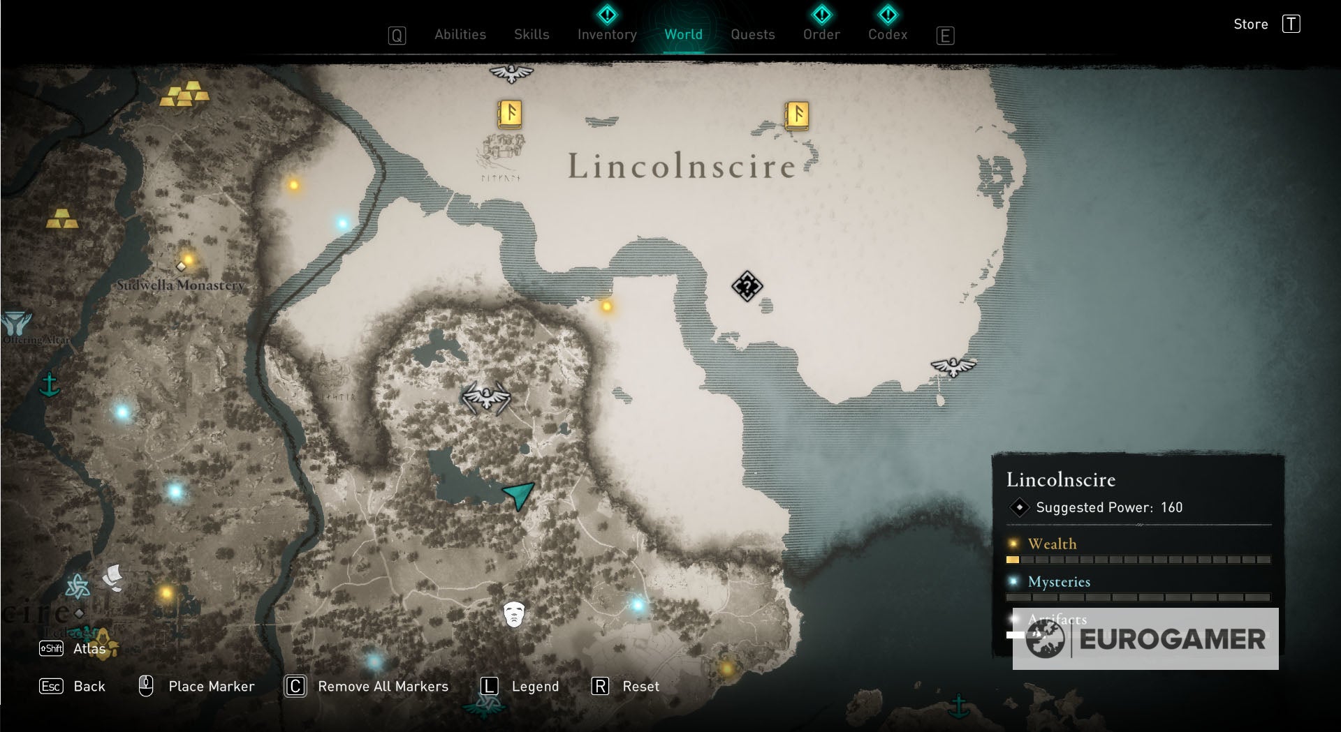 Assassin's Creed: Valhalla - Treasure Hoard map locations list by ...